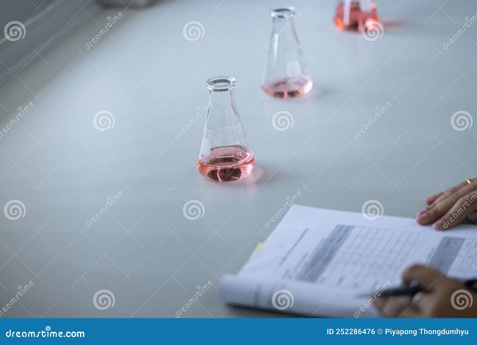 Biochemistry Study in the Laboratory. Stock Photo - Image of biology ...