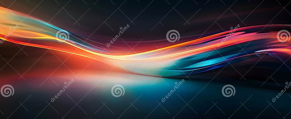 Abstract Curved Light Background for Product Display Stock Illustration ...