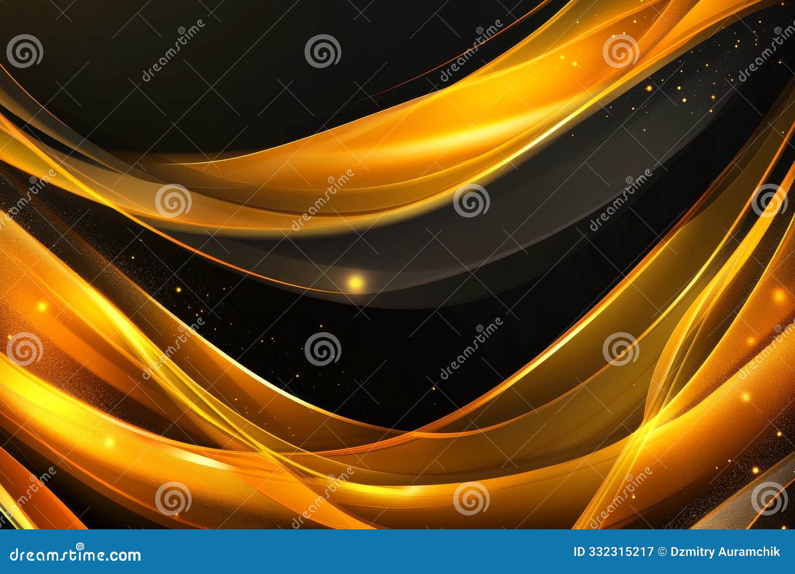 Background is Black and Gold. Abstract 3D Wallpaper. a Golden Wallpaper ...