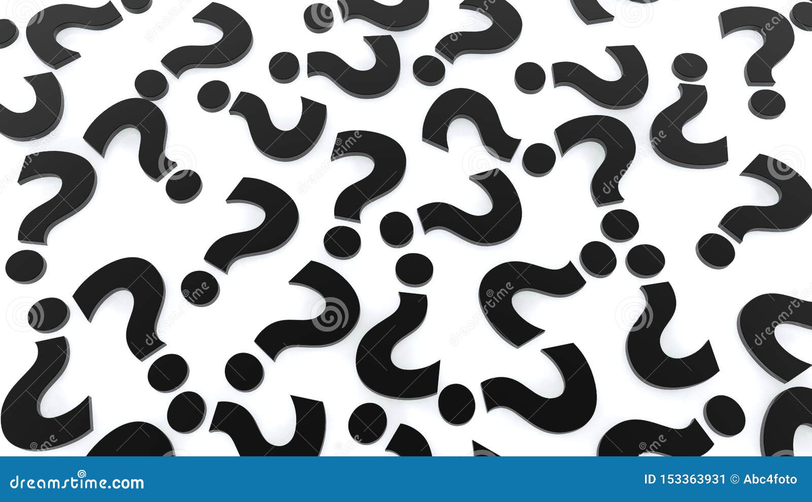 Background of Black Question Marks on White Background Stock ...