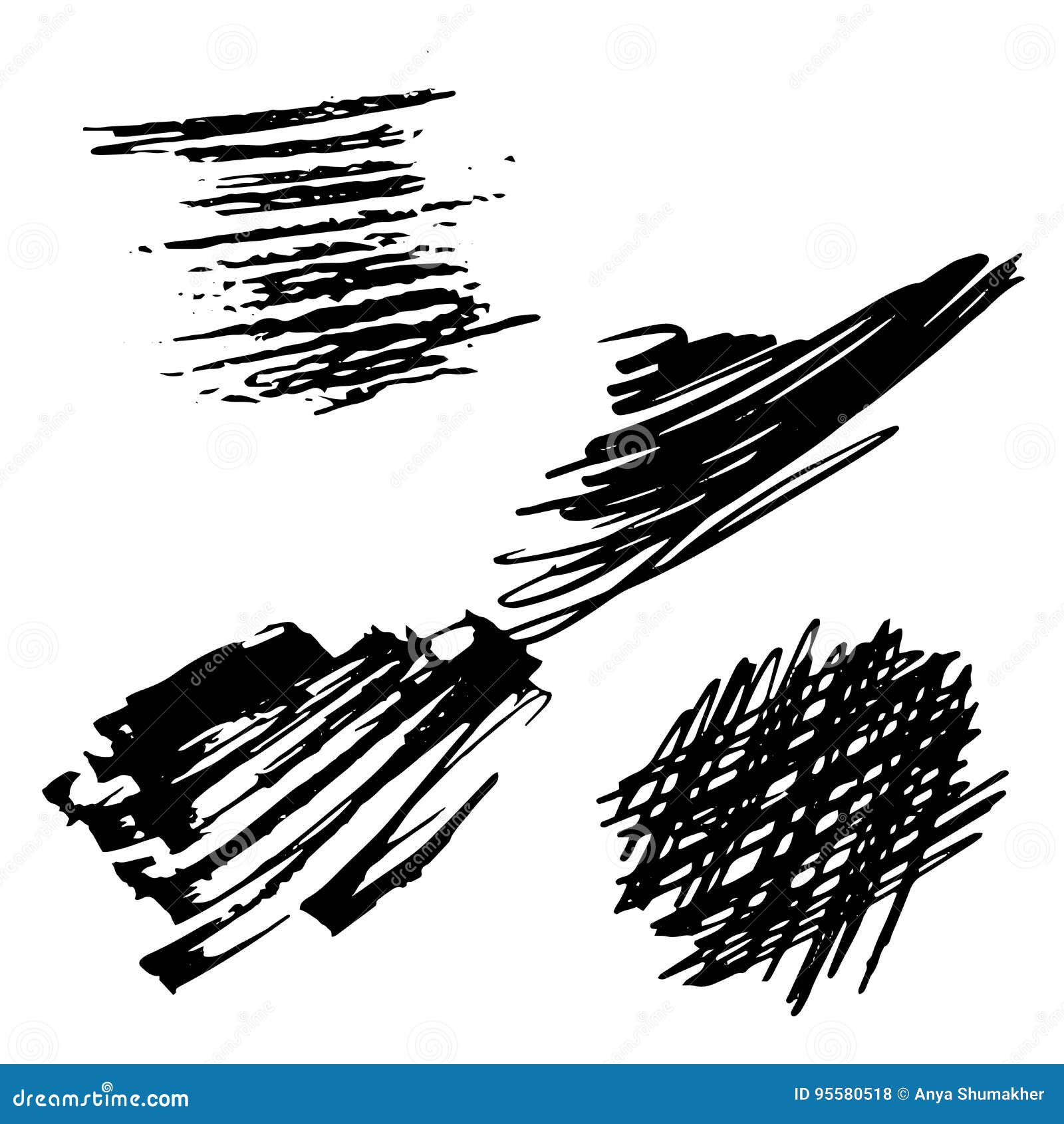 Background Black and White Abstract Texture with Dark Spots, Lines and ...