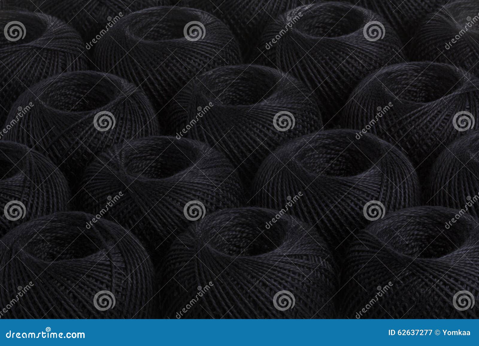 Background black yarn stock image. Image of string, skeins - 62637277