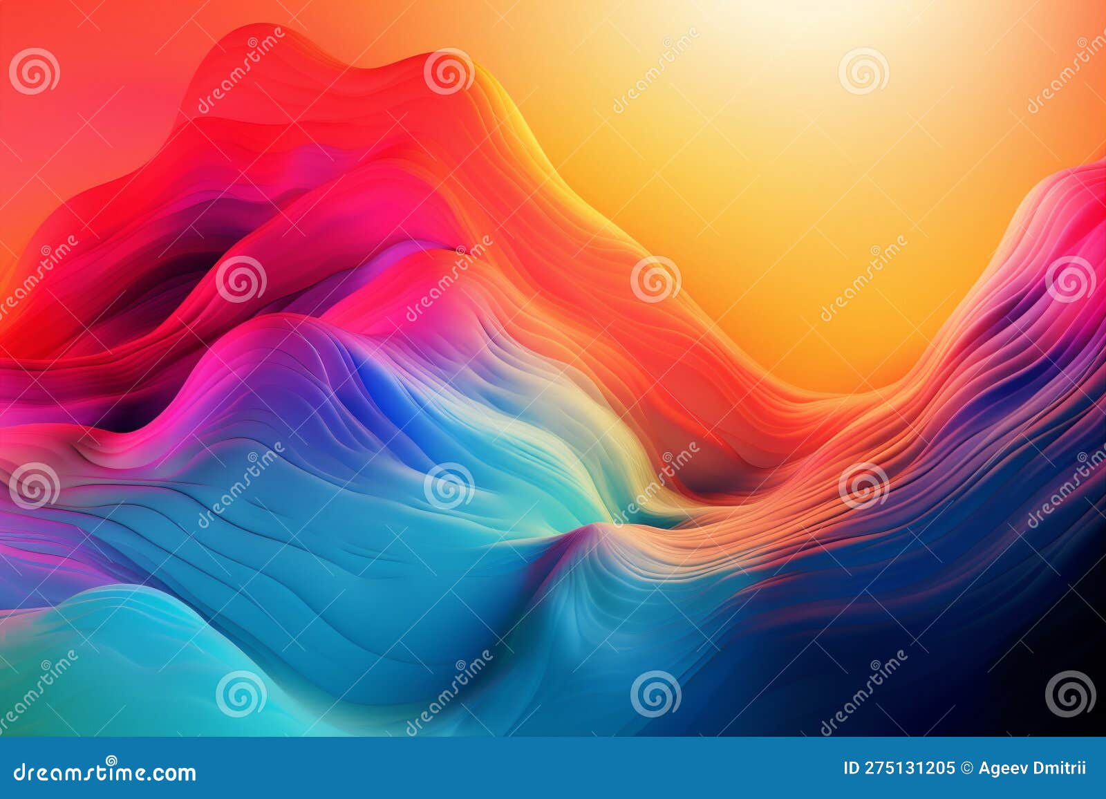 Background Blank Art Gradient Modern Design Wave Abstract Colours