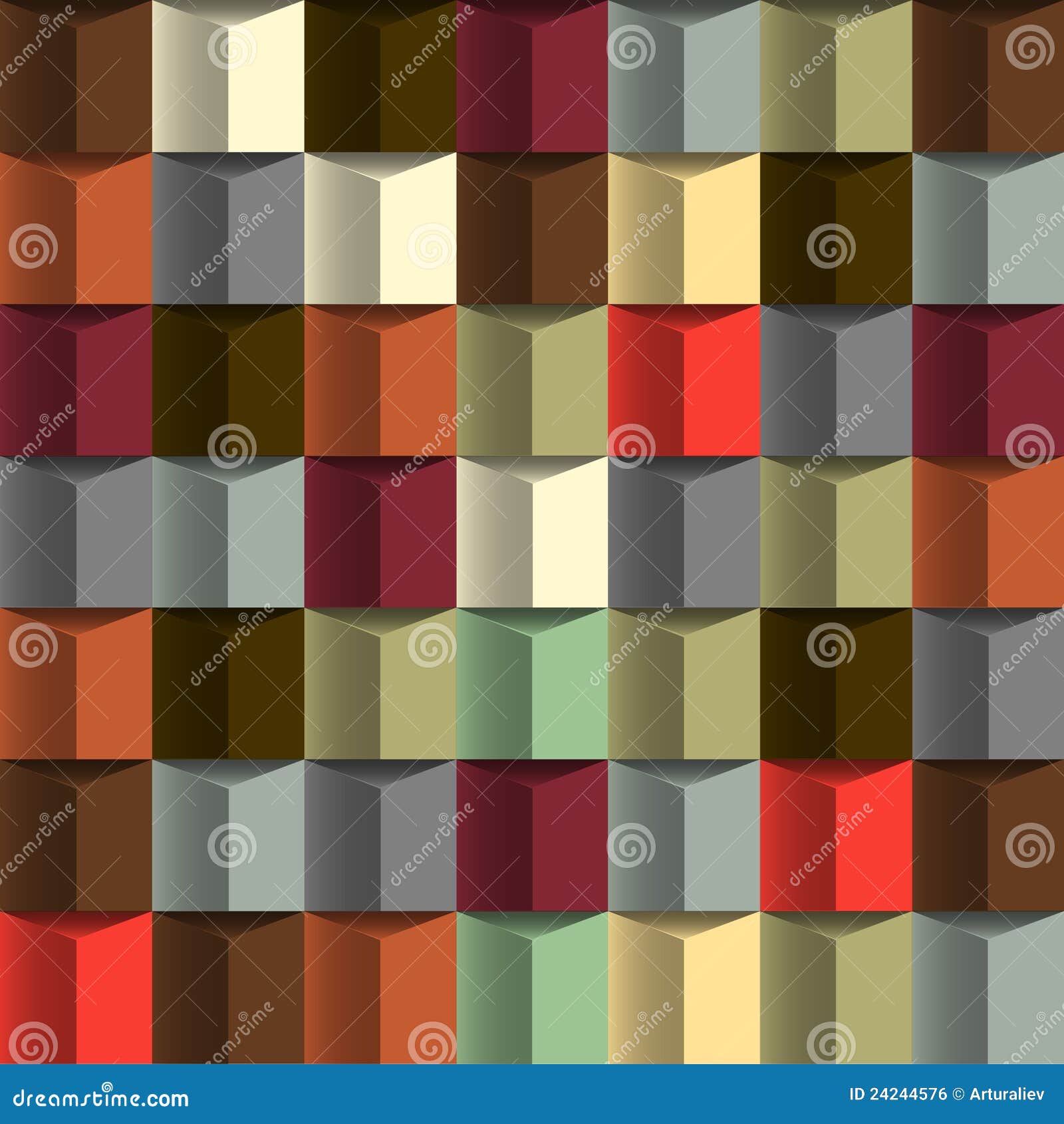 Background with Blocks Structure Stock Vector - Illustration of color ...