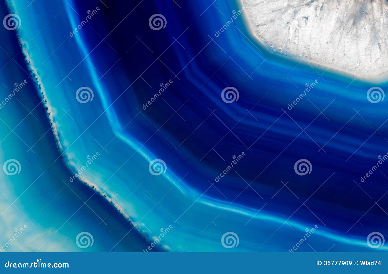 The Background of Blue Agate Crystal Stock Image - Image of agate ...