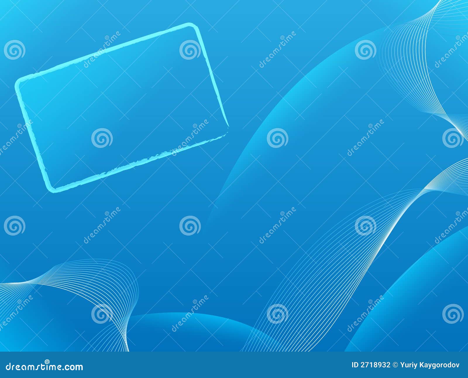 Background, Blue Blnak-form Picture. Image: 2718932