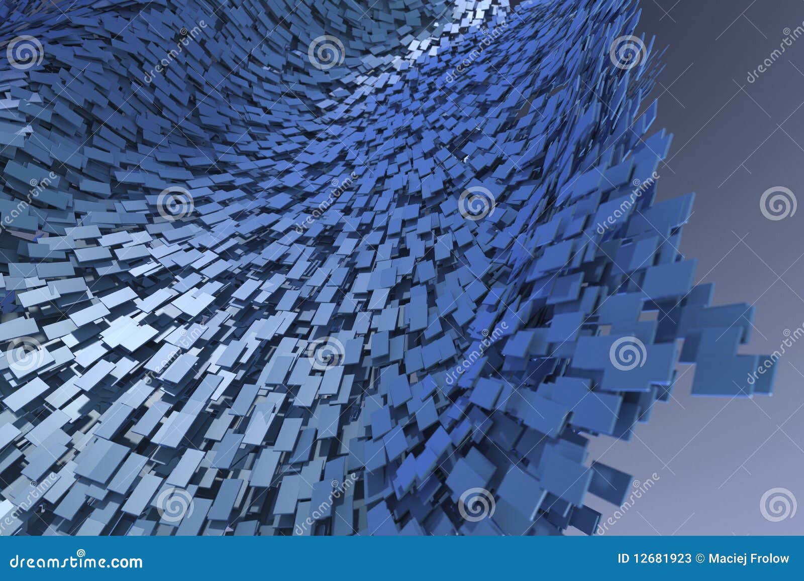 Blue Blocks Background Royalty-Free Stock Image | CartoonDealer.com ...