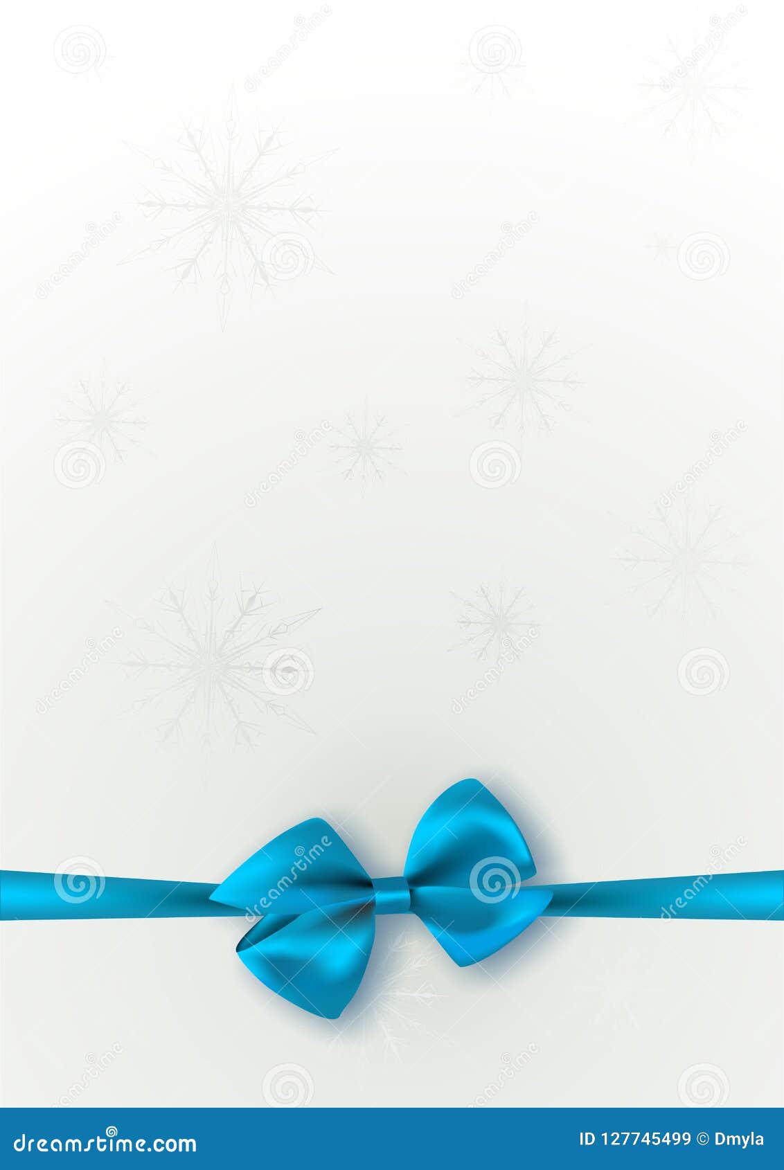 Background with a blue bow stock illustration. Illustration of ribbon ...