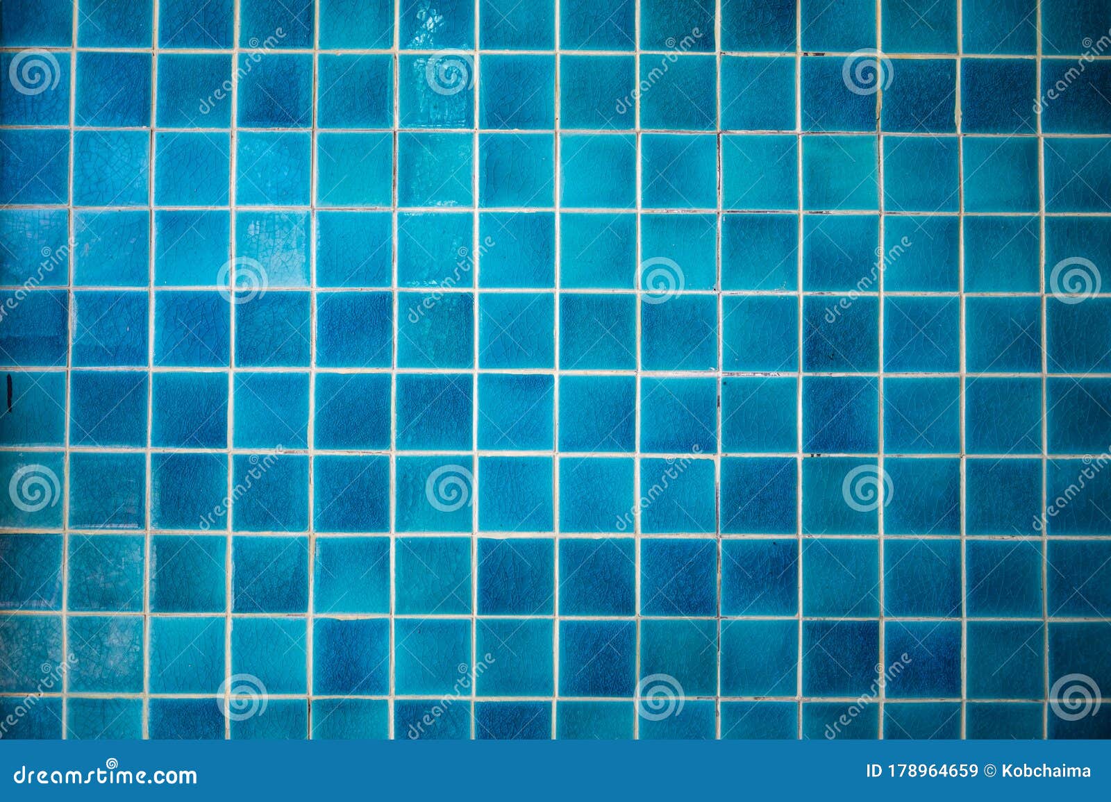 Background of Blue Ceramic Tile Stock Image - Image of antique, crystal ...