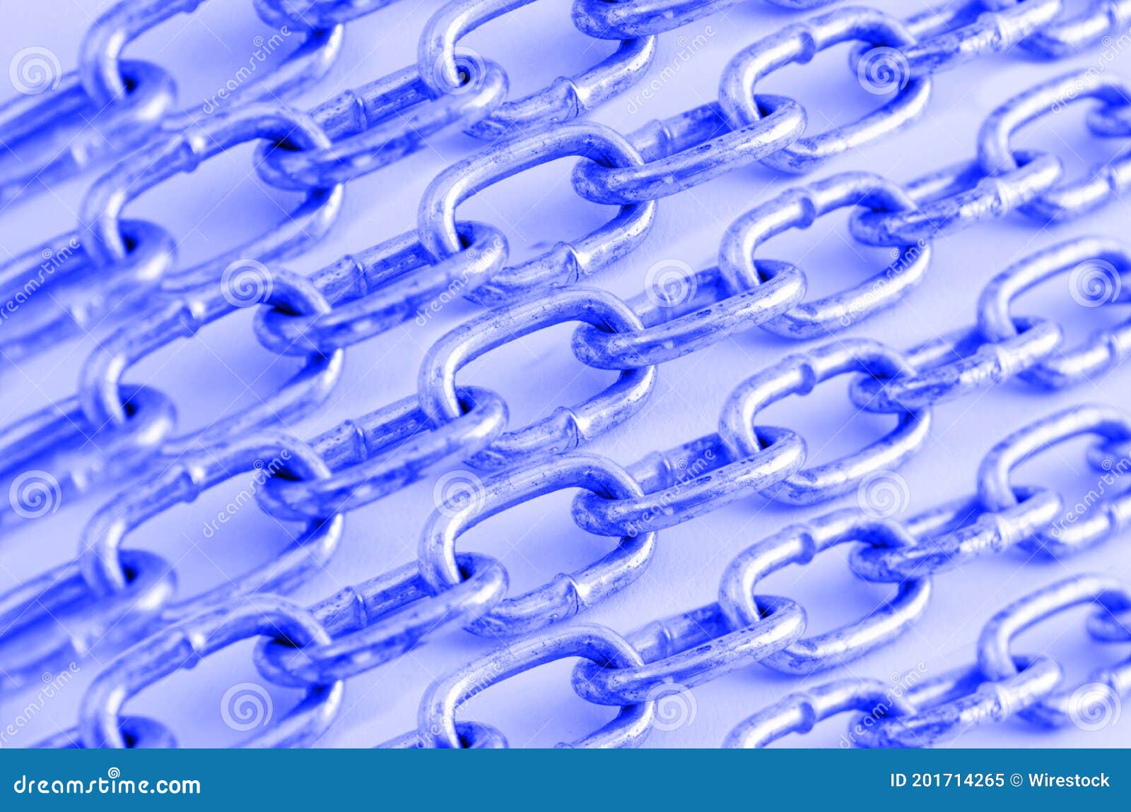Background of blue chains stock image. Image of pattern - 201714265