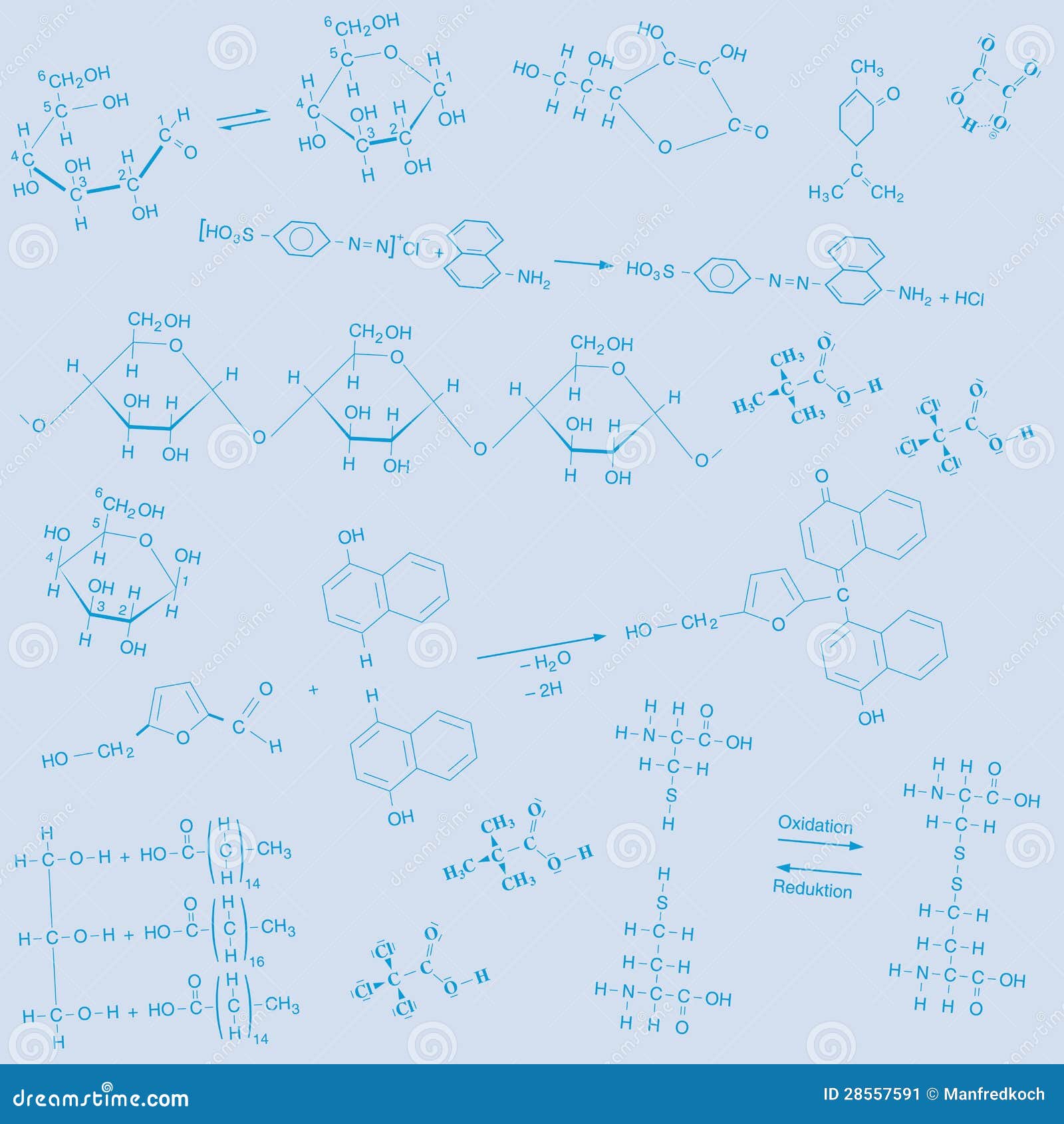 Background_blue_chemical ilustracja wektor. Ilustracja złożonej z ...