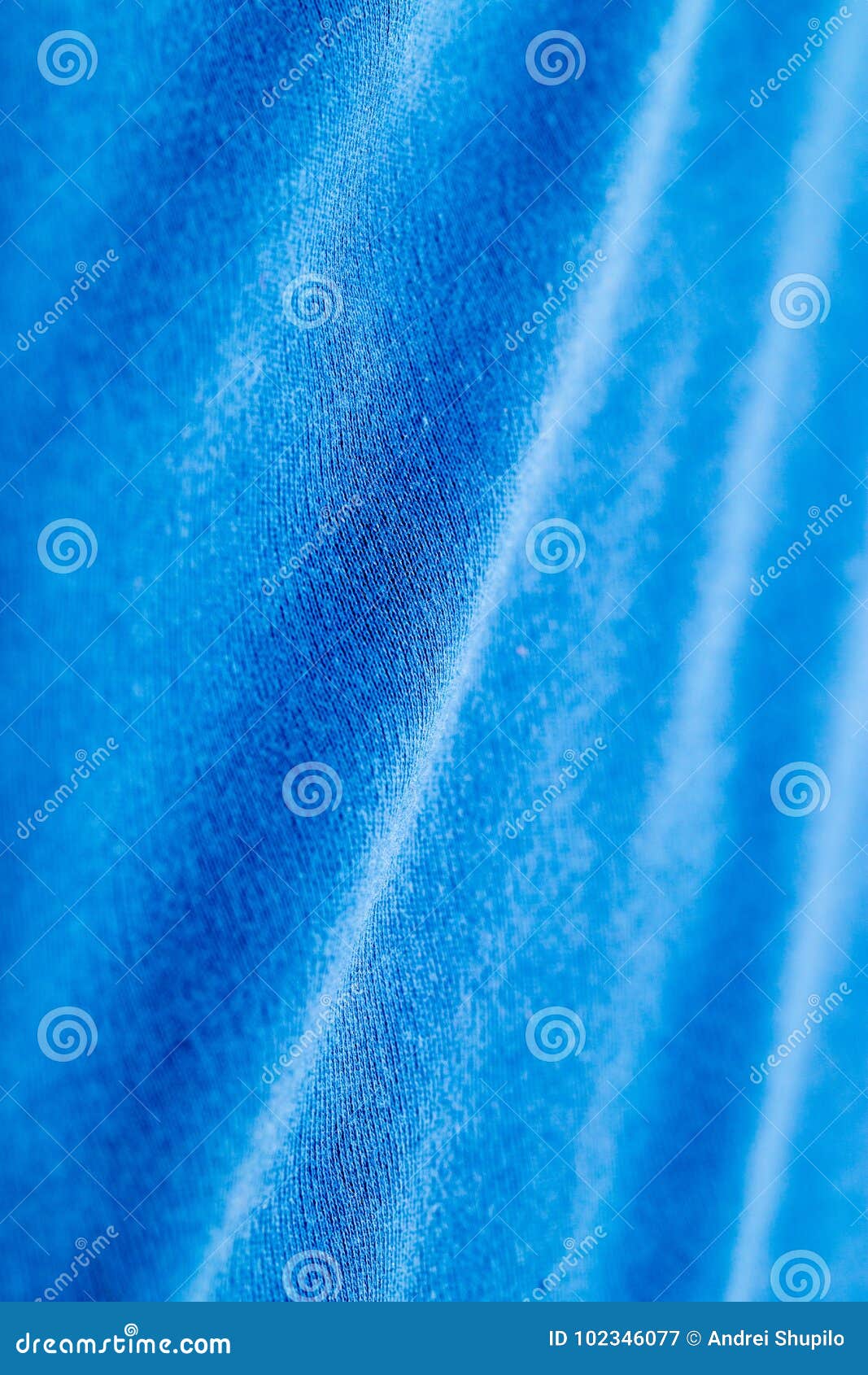 Background of blue cloth stock image. Image of flowing - 102346077