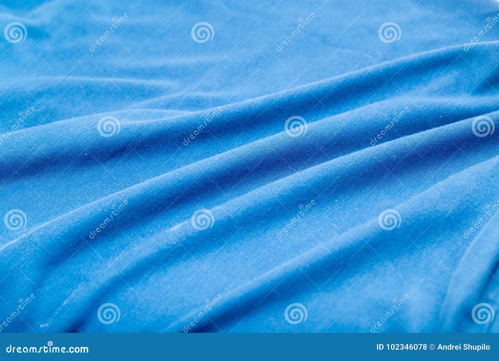 Background of blue cloth stock photo. Image of folded - 102346078