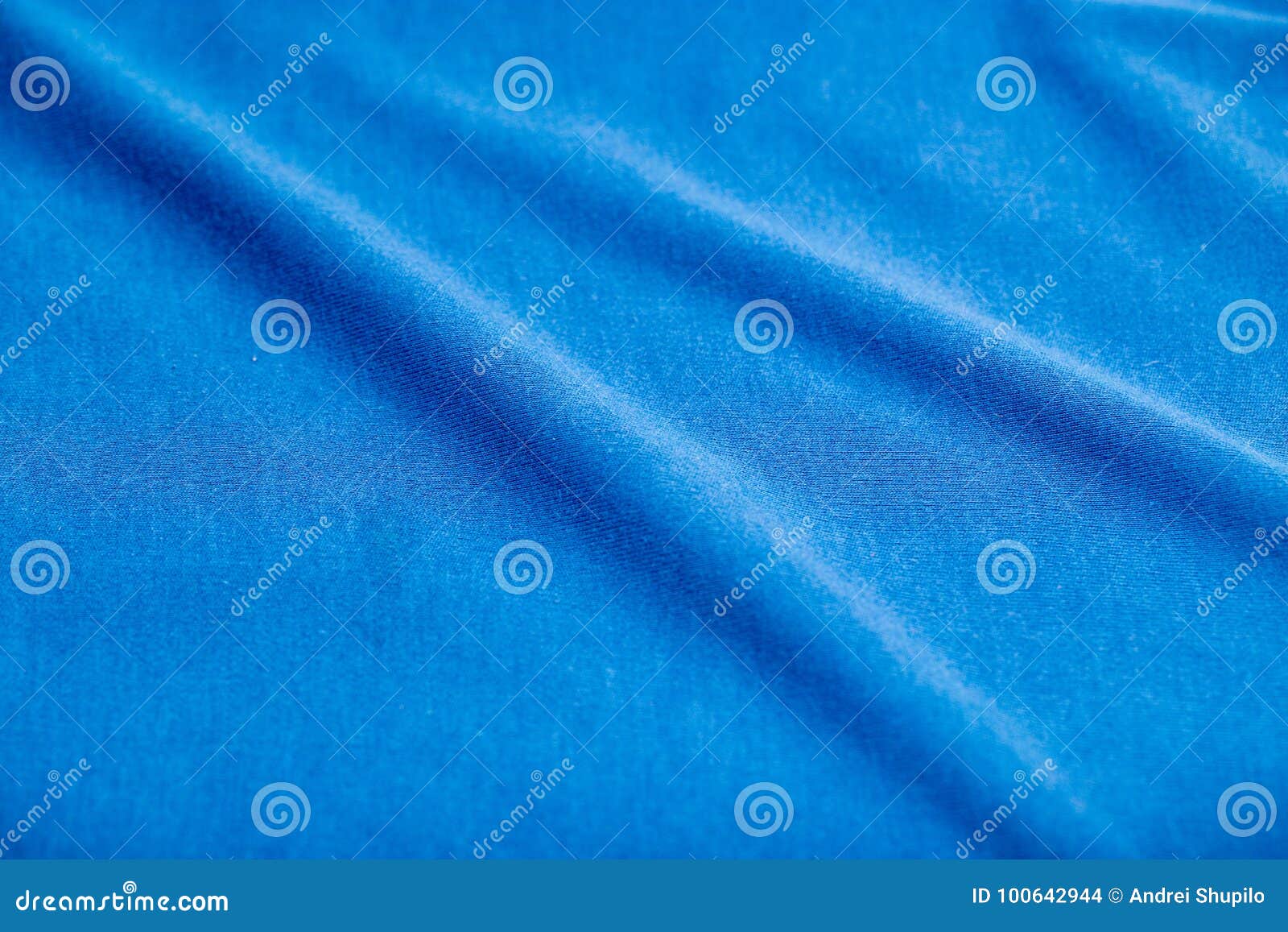 Background of blue cloth stock photo. Image of folded - 100642944