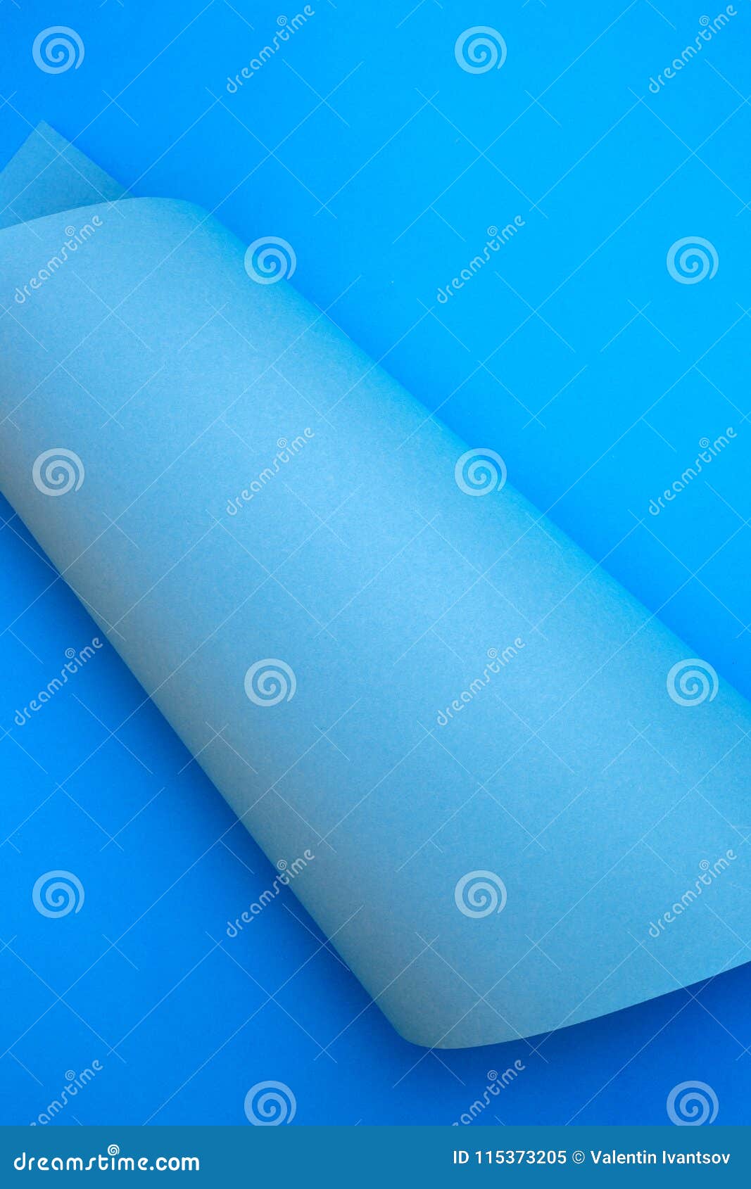 Background of Blue Color Paper Sheets Stock Image - Image of blue ...