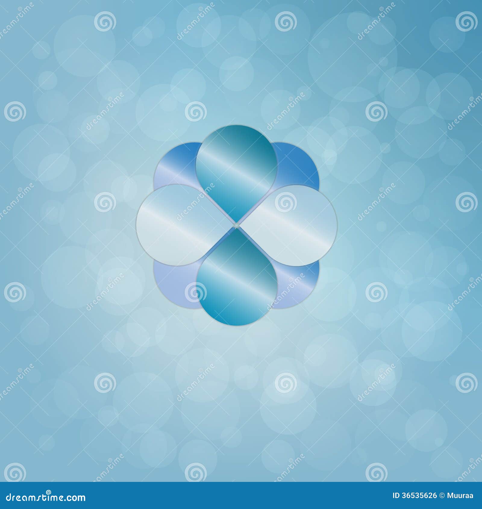 Background with Blue Elements Stock Vector - Illustration of layout ...