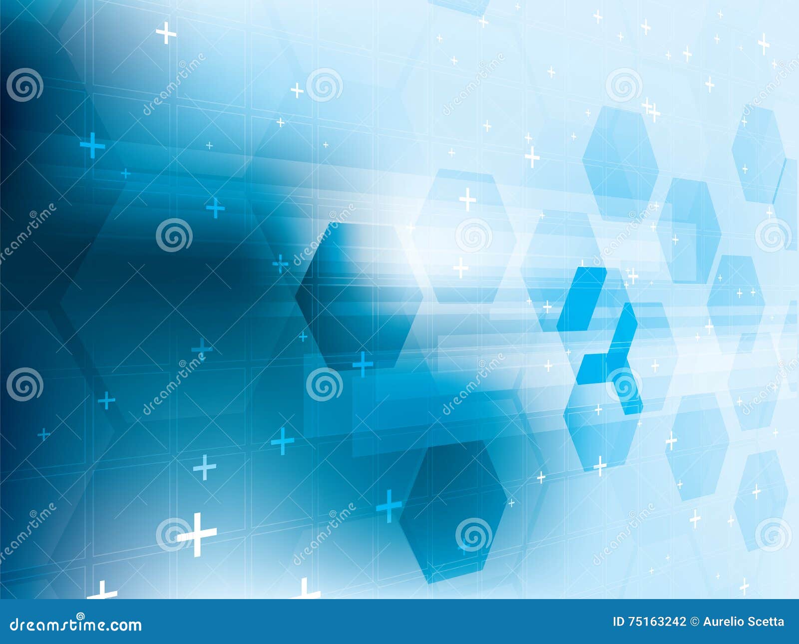Background Blue Futuristic Abstract Bright. Stock Vector - Illustration ...