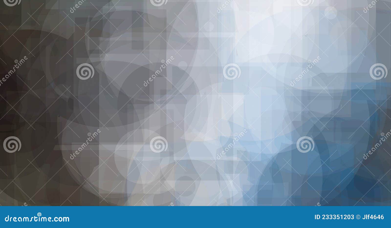 Background with Blue, Grey Colored Circles Stock Illustration ...