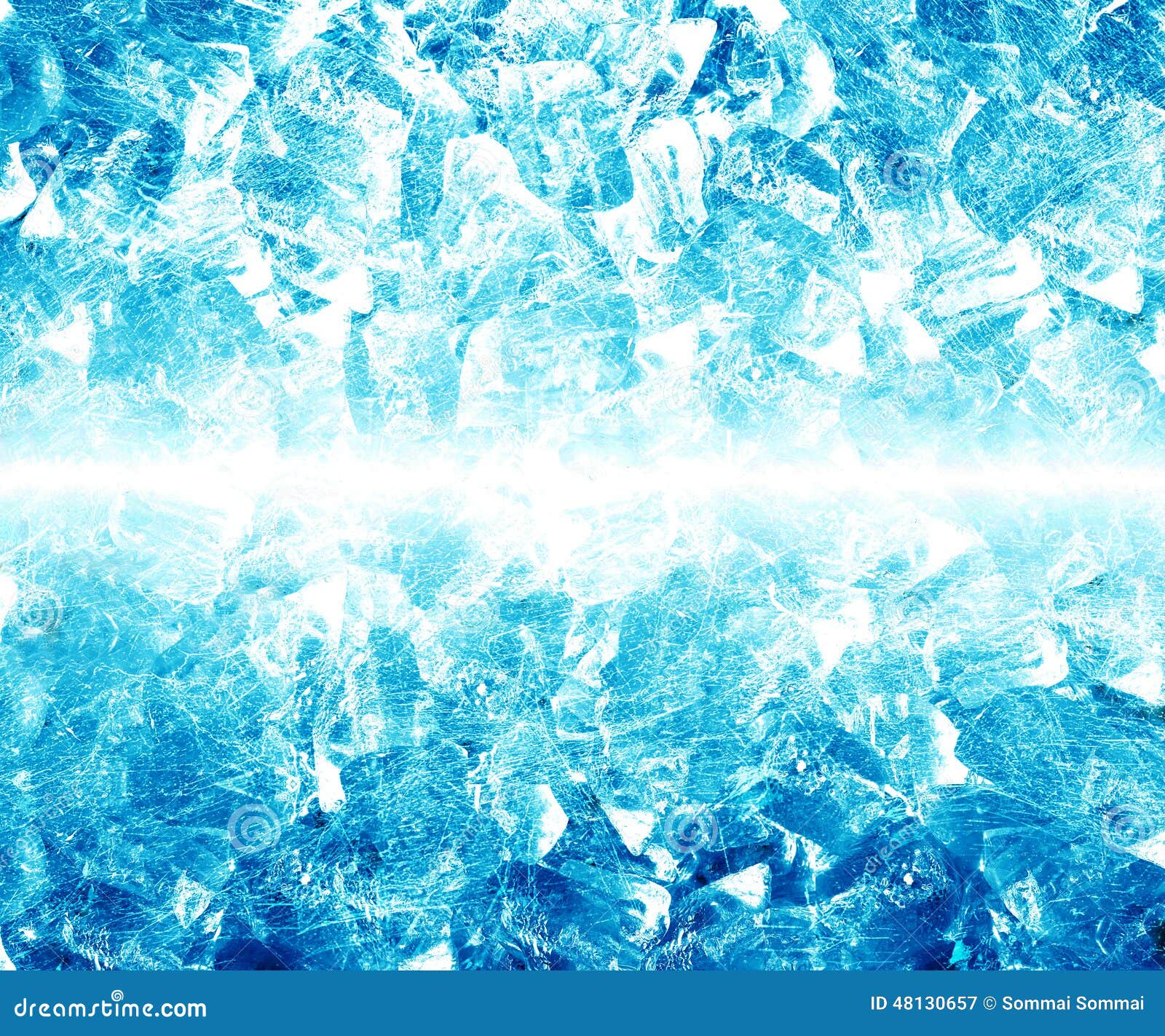 Background of blue ice stock image. Image of icecube - 48130657