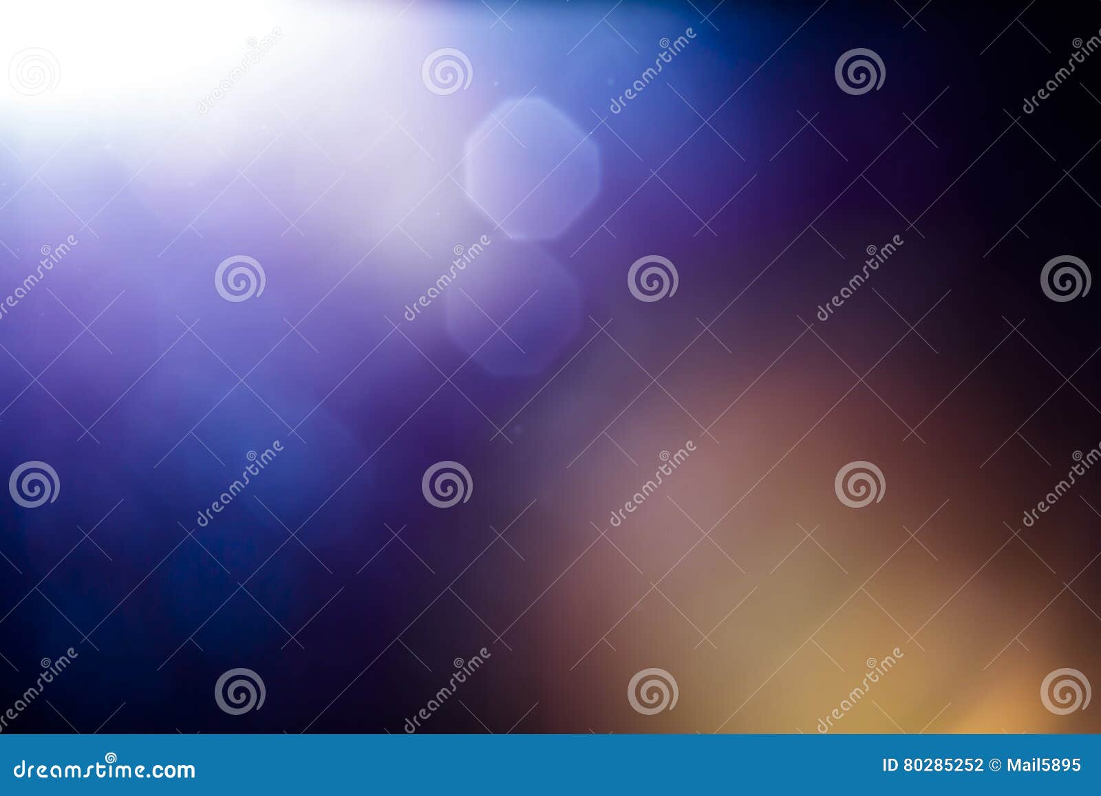 Background of Blue LED Lights with Bokeh Effect Stock Photo - Image of ...