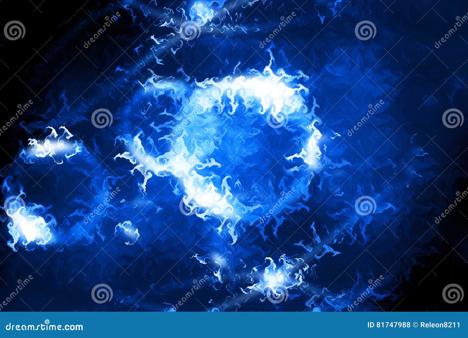 Background of Blue Luminous Stock Illustration - Illustration of blue ...