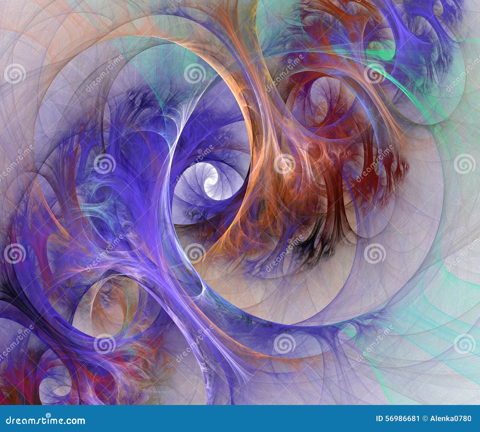 Background in Blue and Mauve Tones Stock Illustration - Illustration of ...