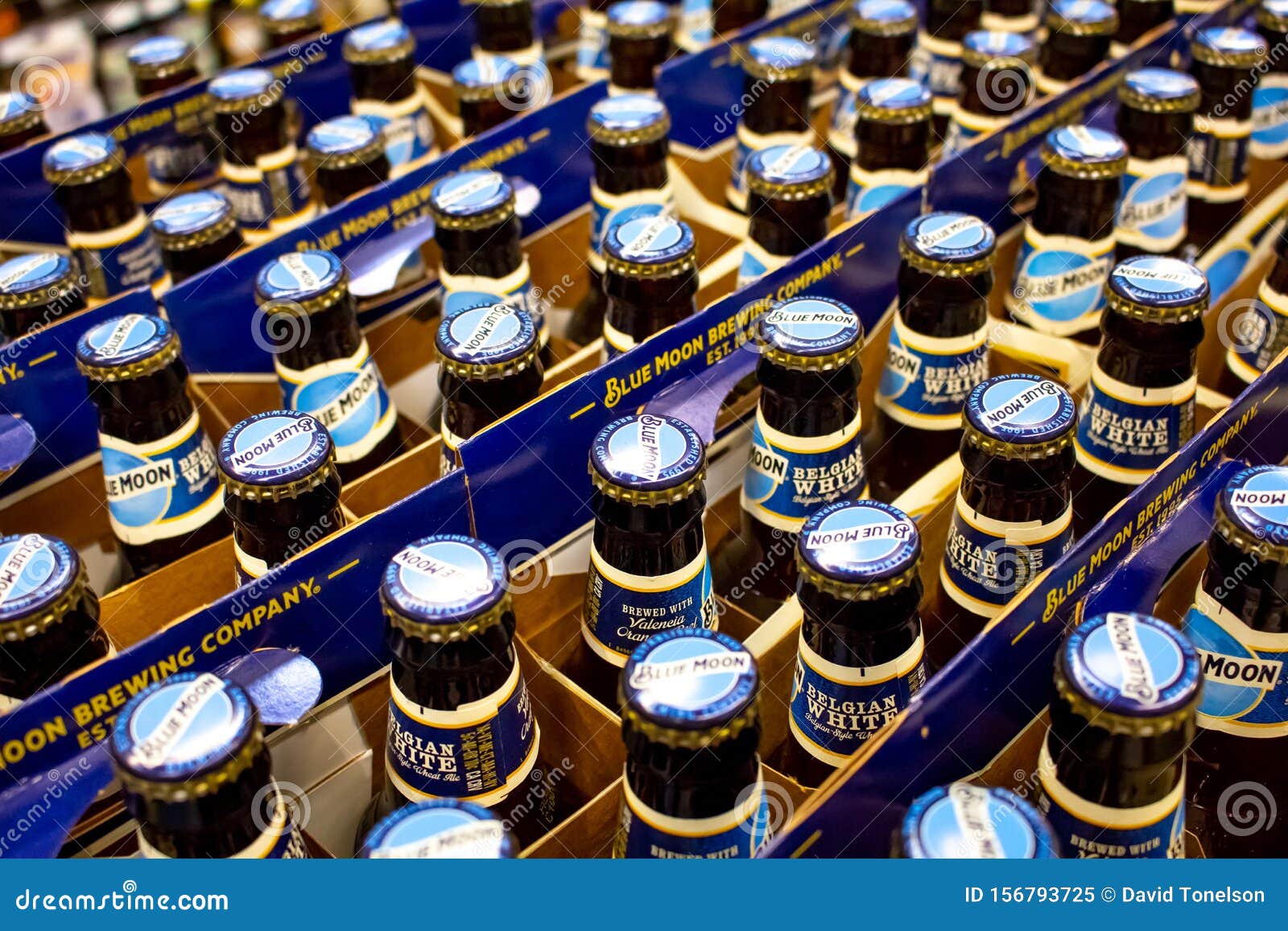 Beer Cases At The Store Editorial Photo | CartoonDealer.com #237627173