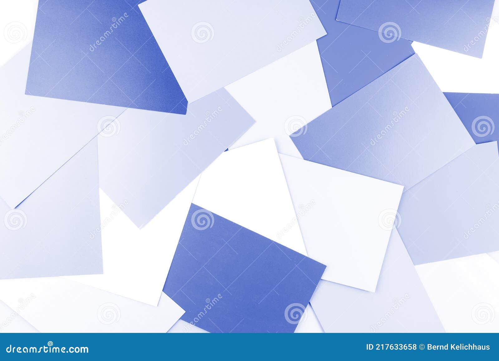 Background of Blue Paper Sheets Stock Photo - Image of background ...