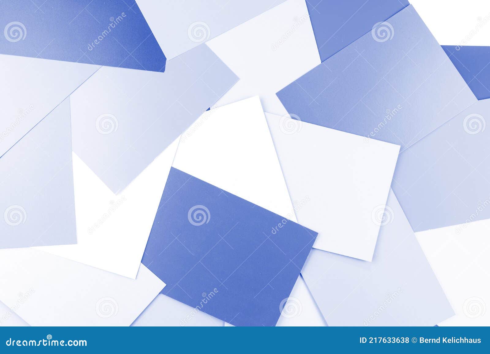 Background of Blue Paper Sheets Stock Photo - Image of backdrop ...