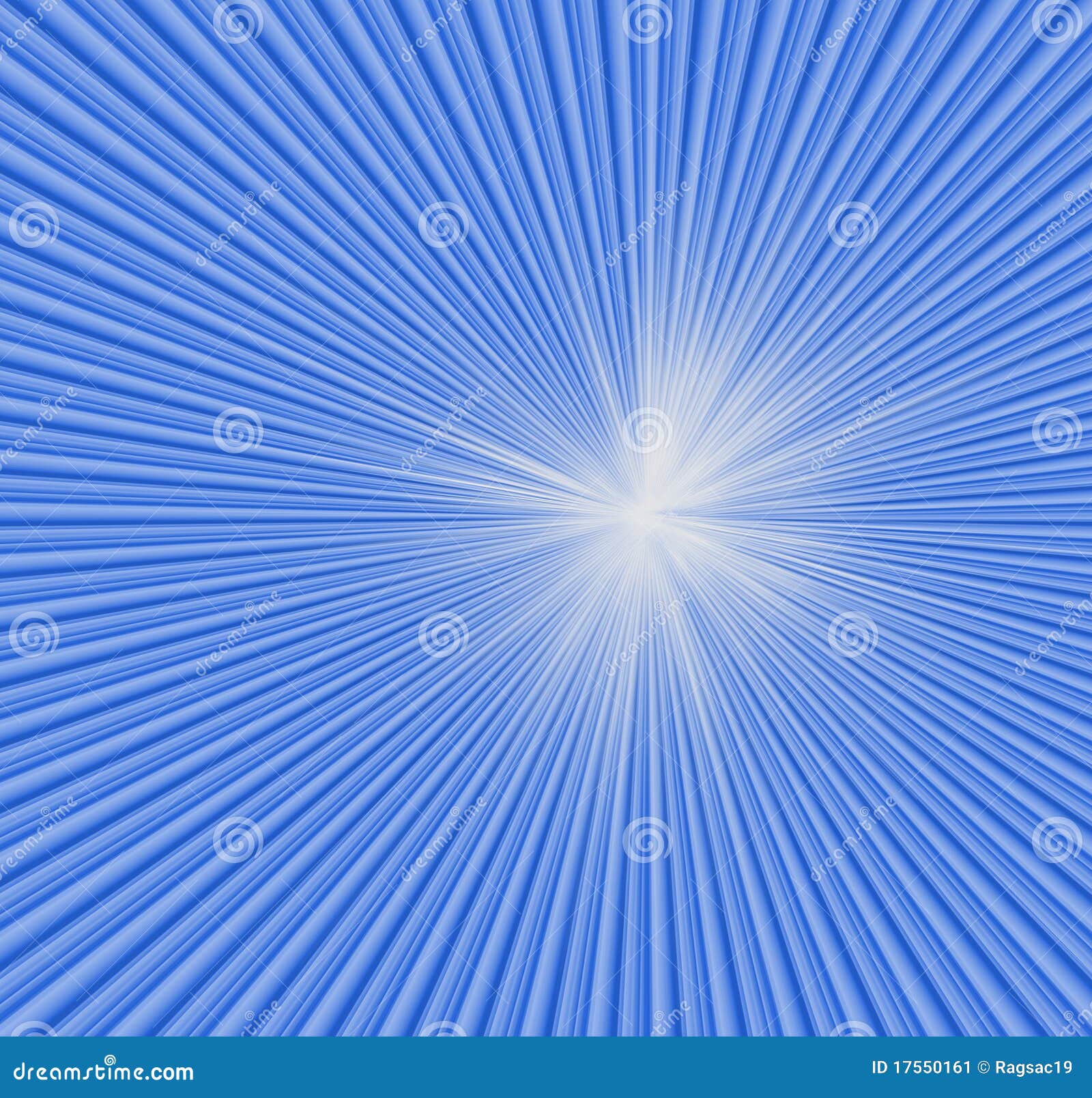 Background. Blue Radial Rays. Stock Illustration - Illustration of ...