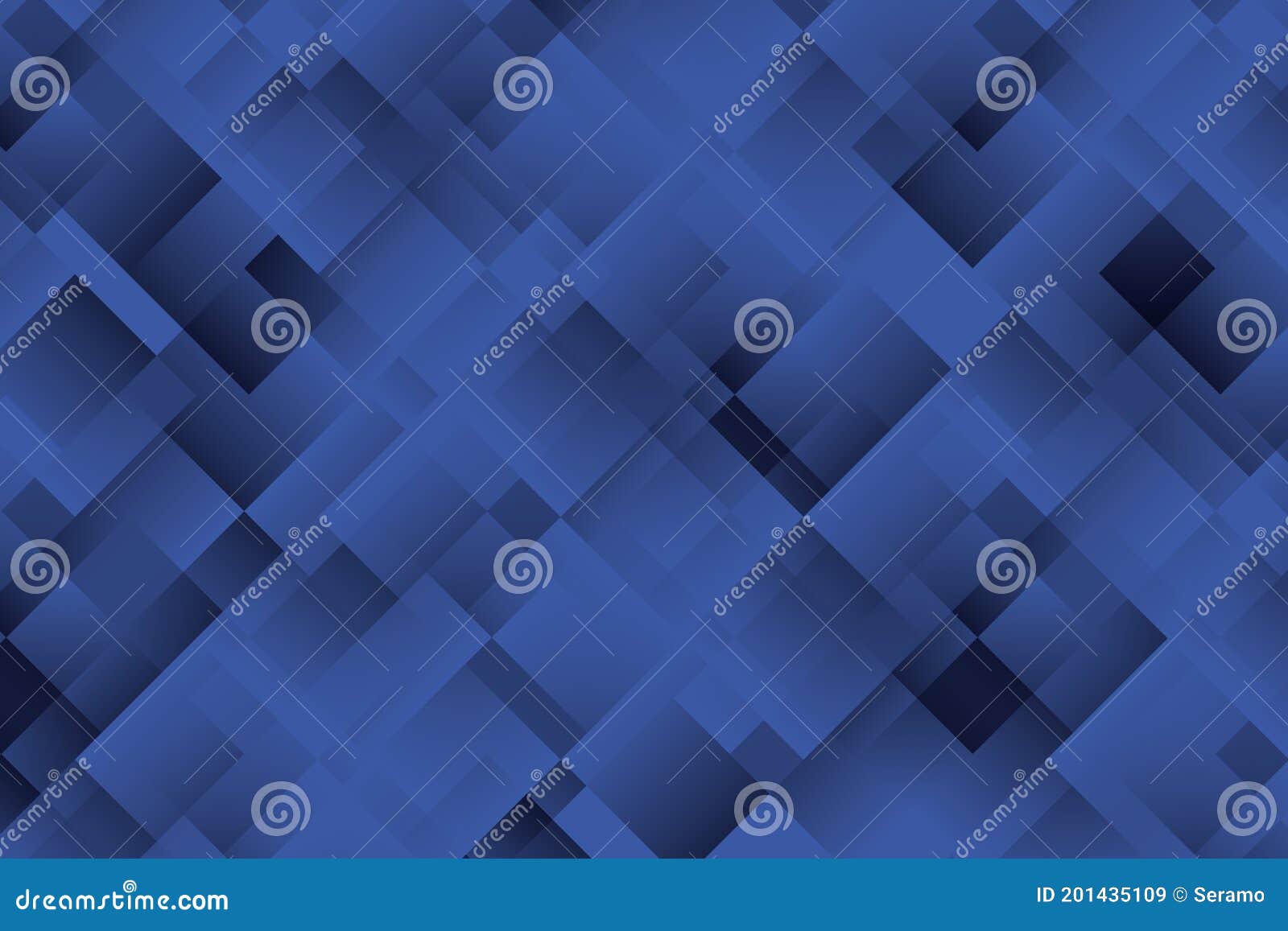 Background of Blue Rectangles Stock Vector - Illustration of pattern ...