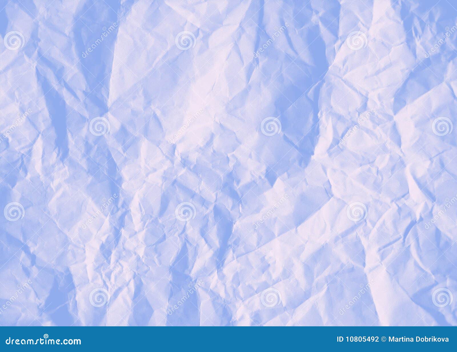 Background- Blue Rumpled Paper Stock Photo - Image of light, texture ...