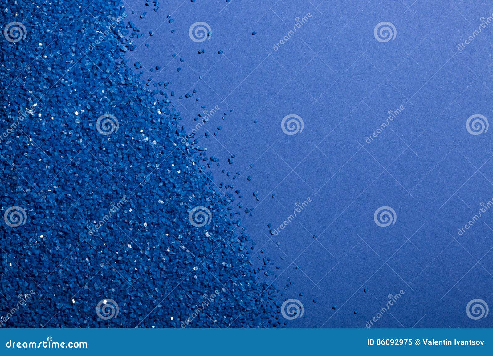 Background of Blue Sand on Cardboard Stock Image - Image of blue ...