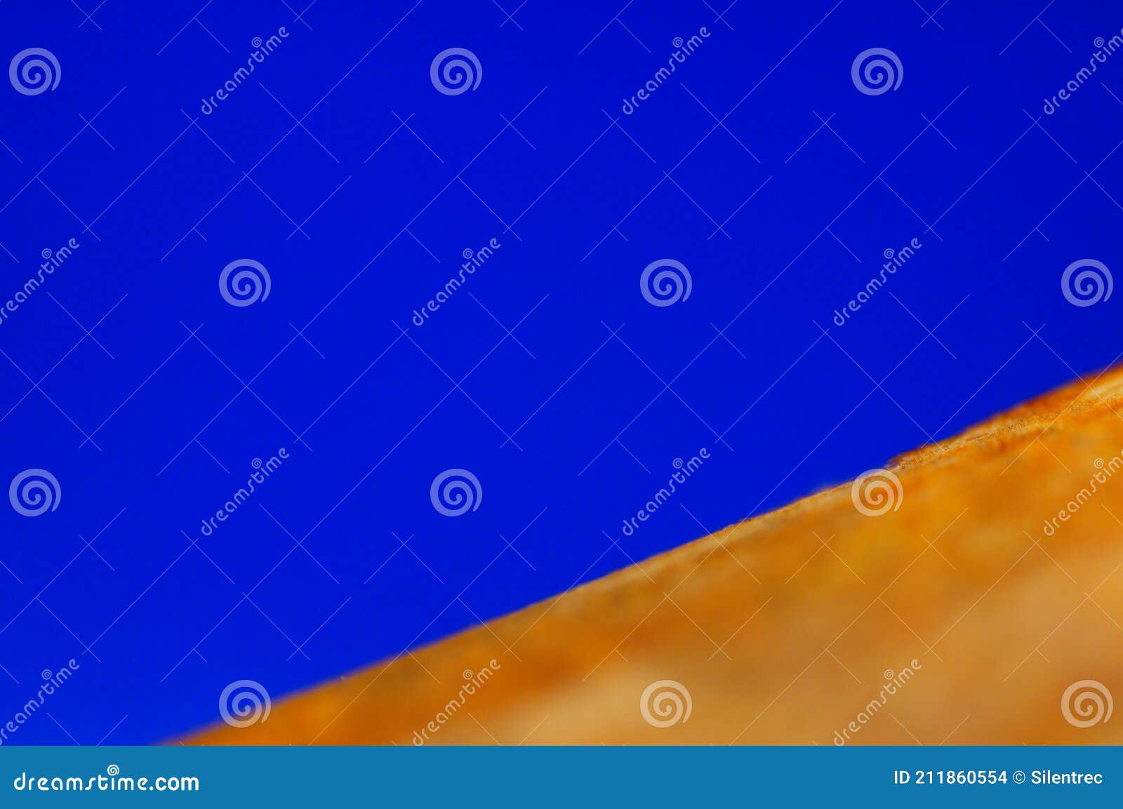 Background - Blue Screen, Blurred Horizon To Key in Another Image Stock ...