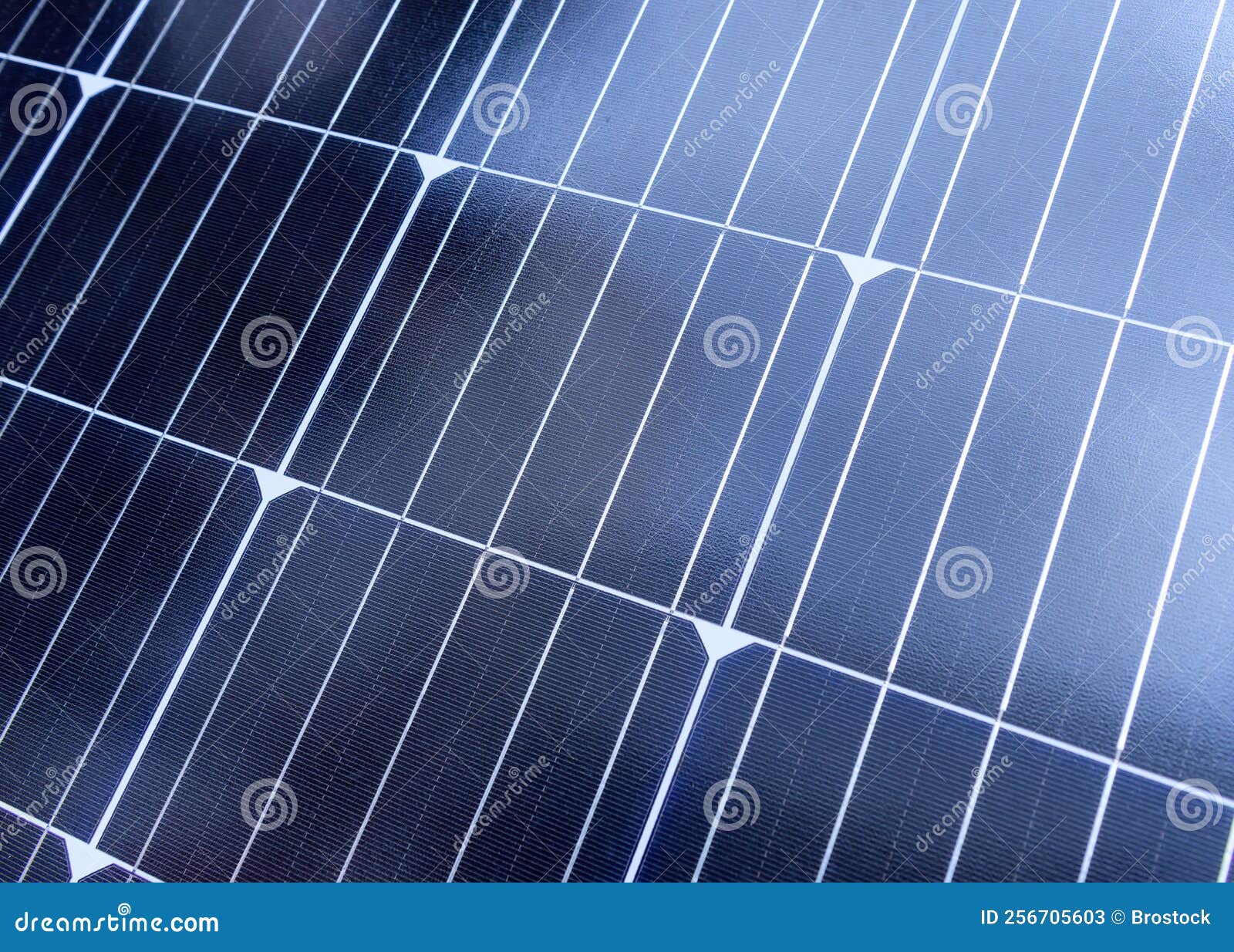 Background of Blue Solar Energy Panels Stock Image - Image of ...