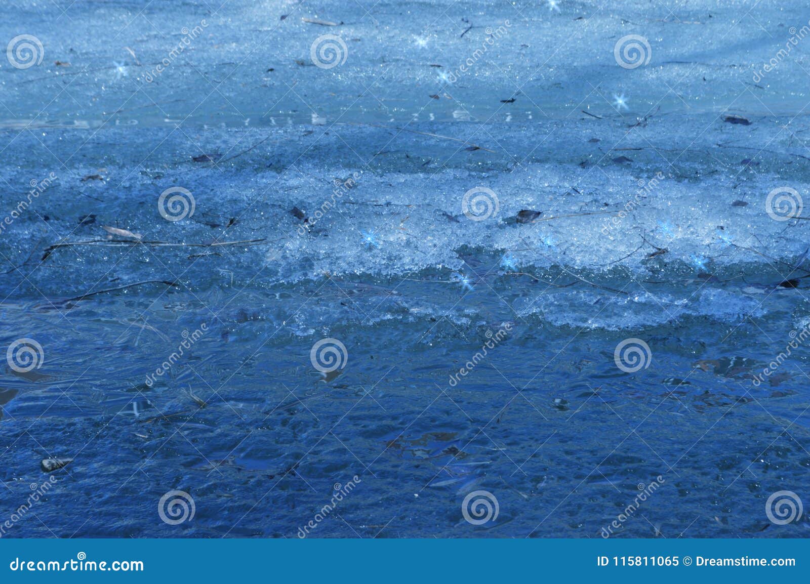 Background blue spring ice stock image. Image of festive - 115811065
