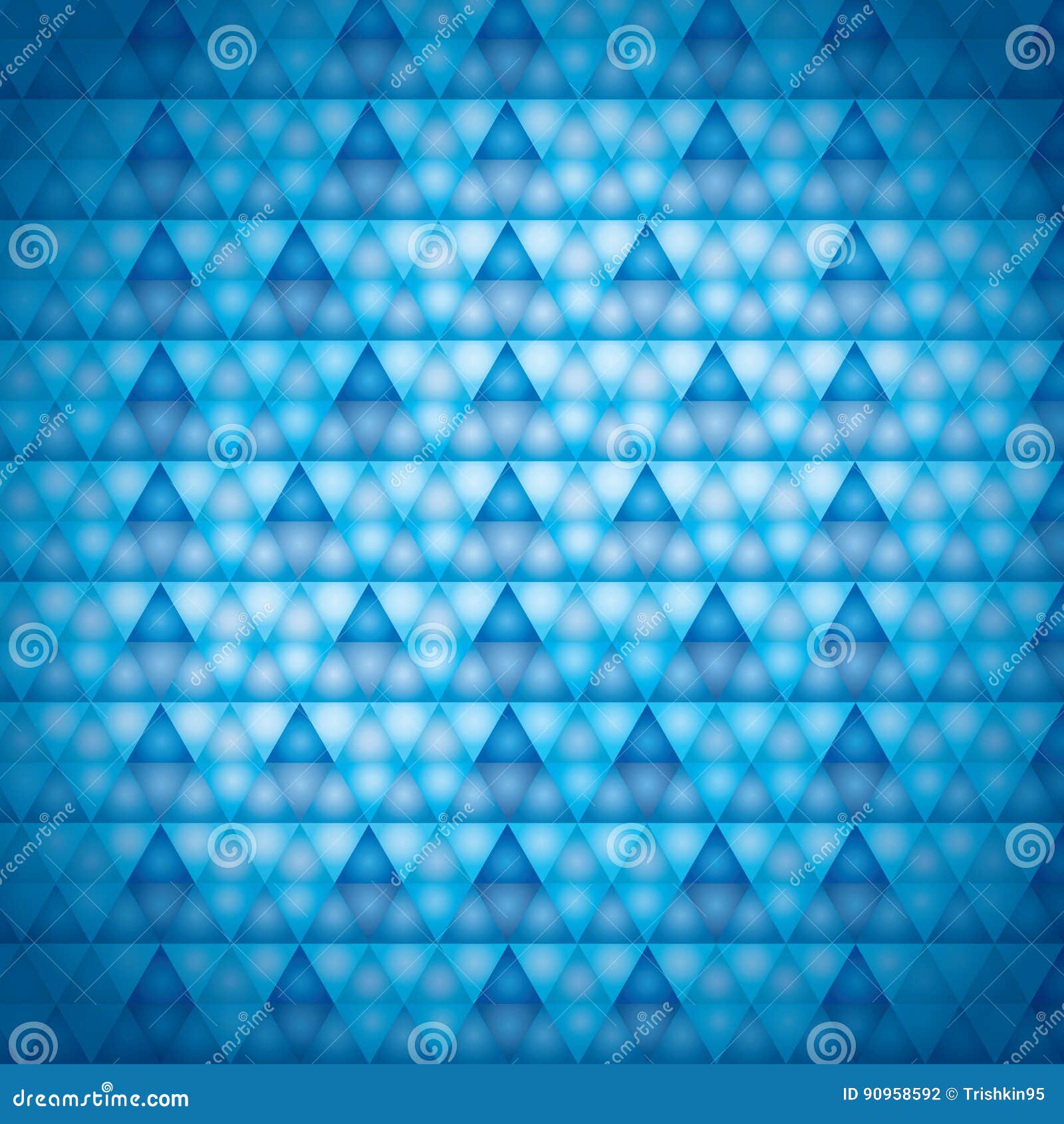 Background blue triangles stock illustration. Illustration of page ...