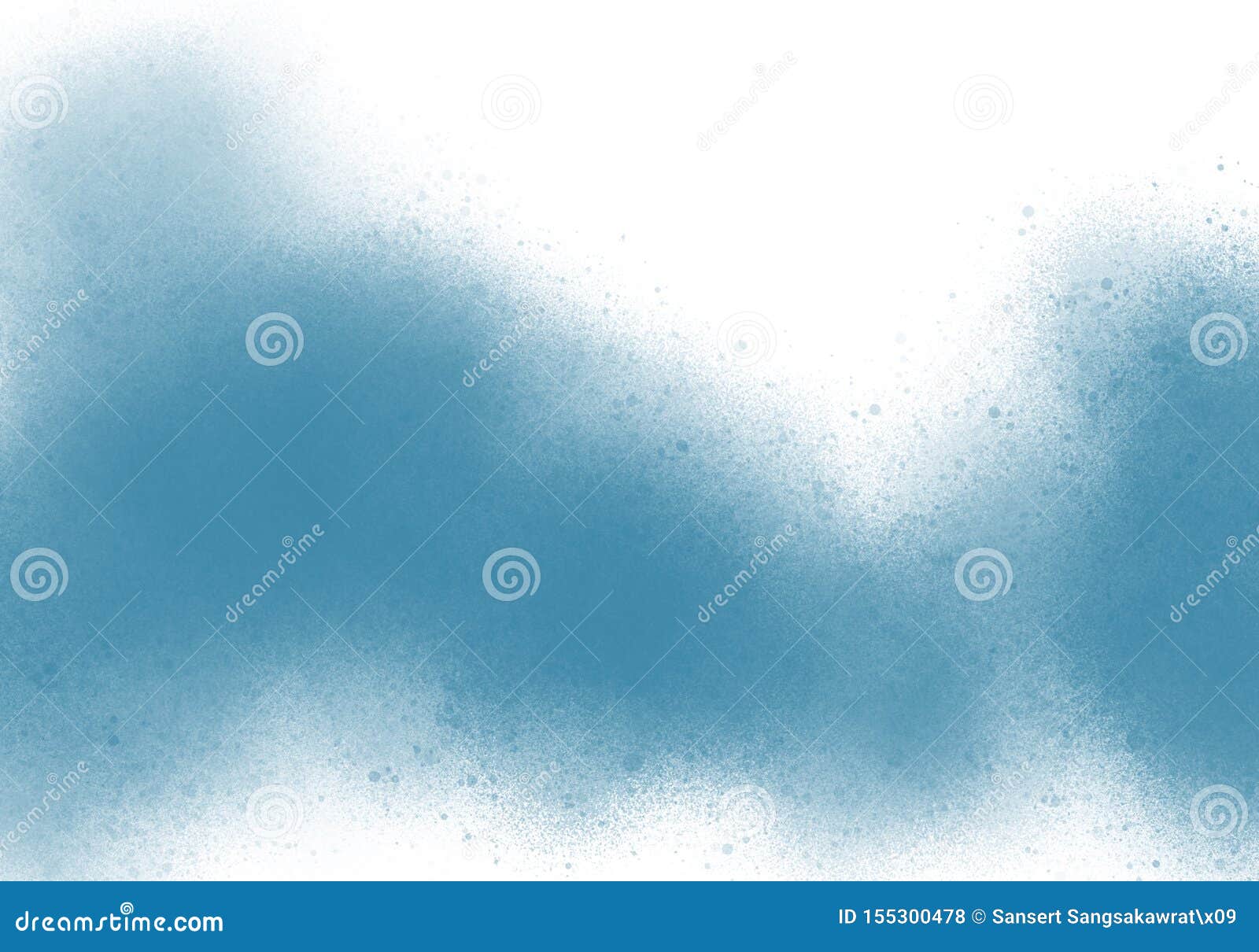 Background of Blue Water Color Painting is Based on Different Designs ...