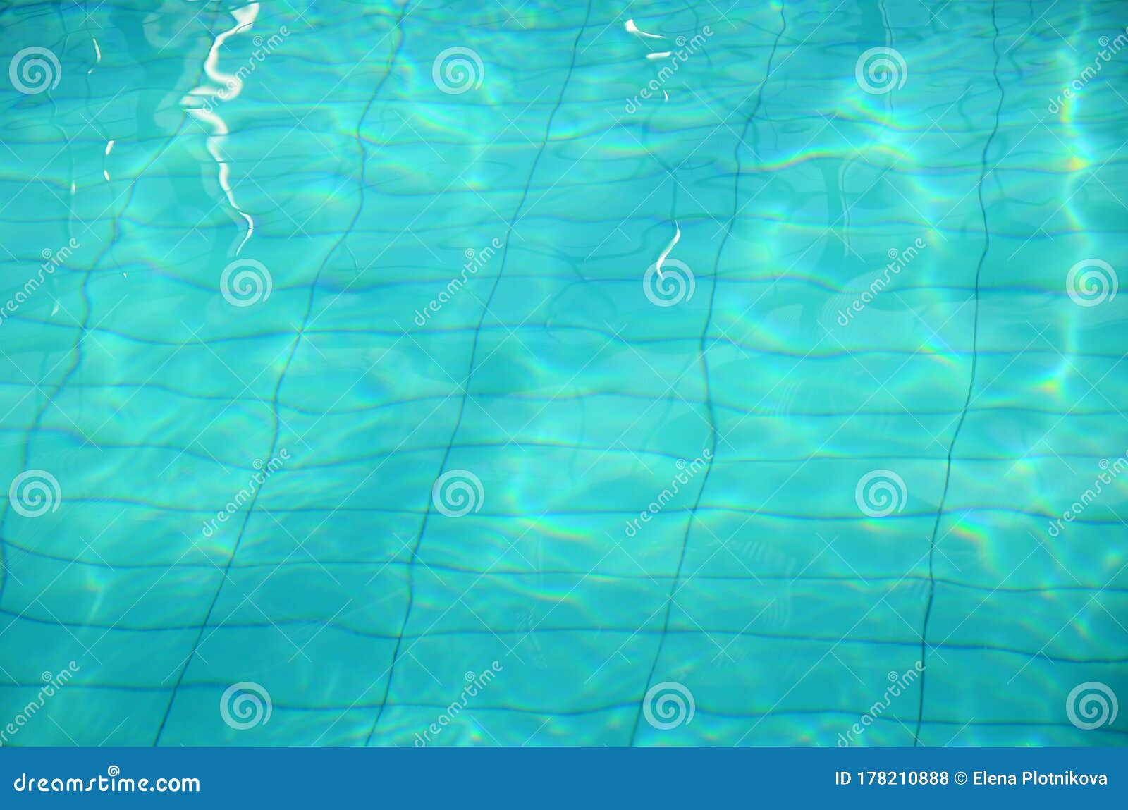 Background of Blue Water in the Pool Stock Photo - Image of floating ...
