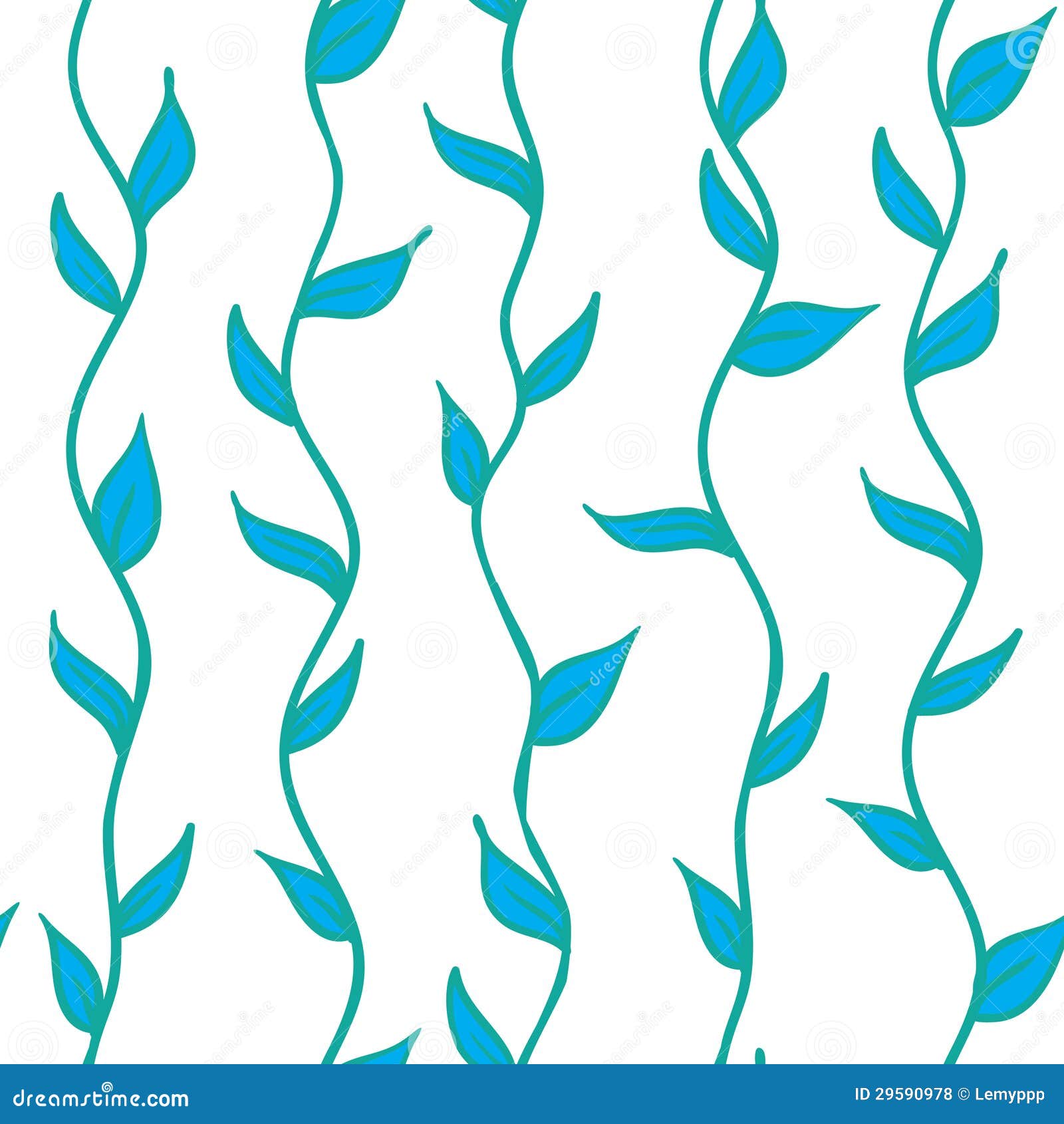 Background Blue Weed Vector Illustration | CartoonDealer.com #29590978