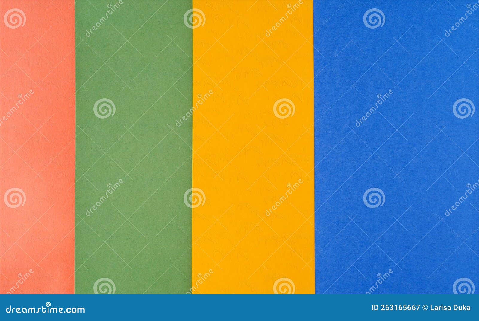 Background of Blue,yellow and Red Paper of Bright Colors, Geometric ...