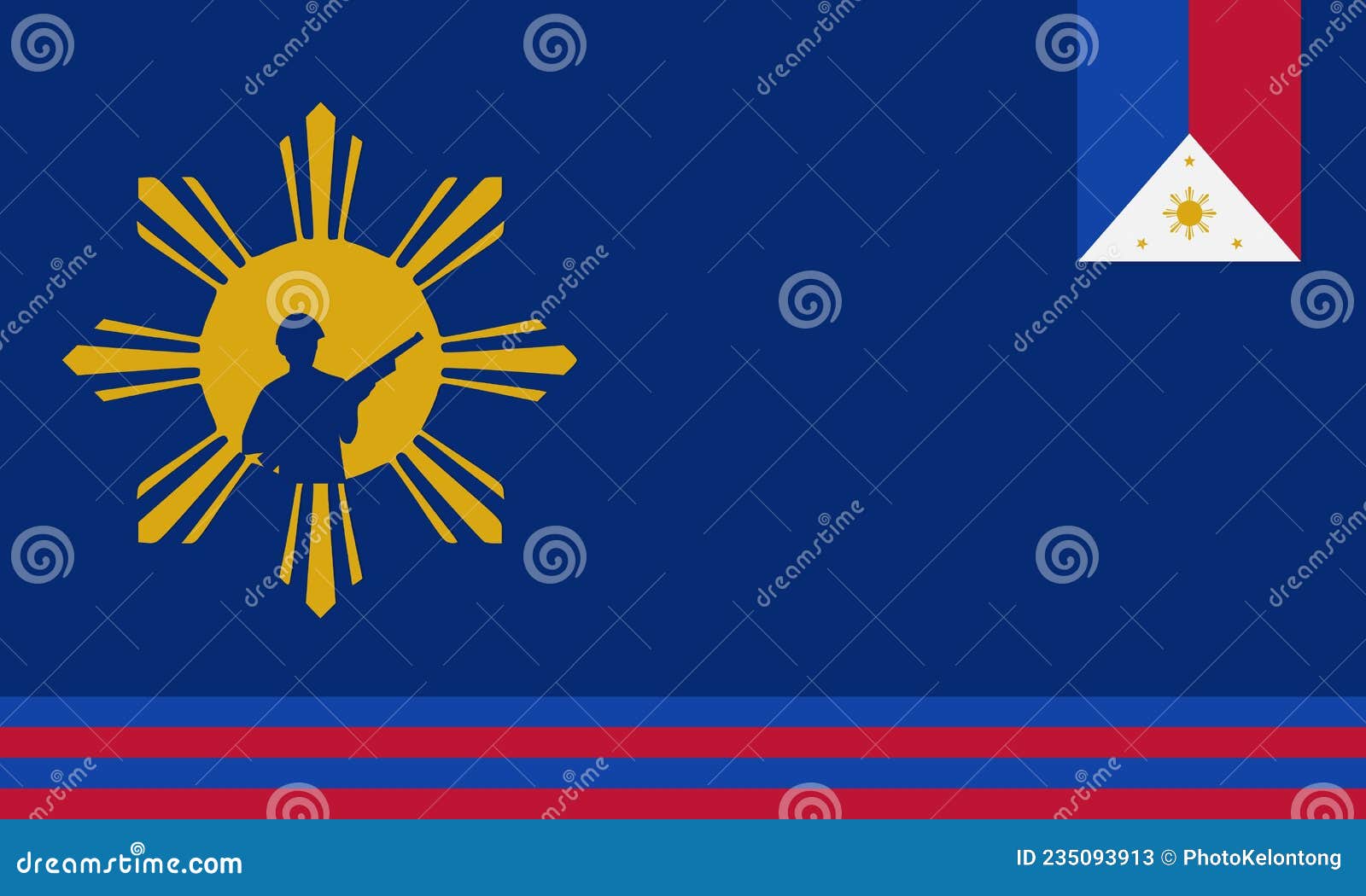 Background Bonifacio Day Vector Illustration. Background Rizal Day ...