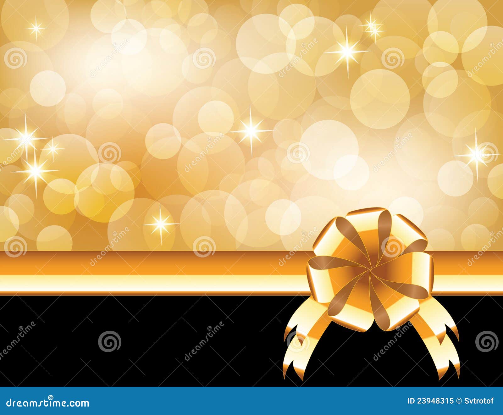 Background with bow stock vector. Illustration of banner - 23948315