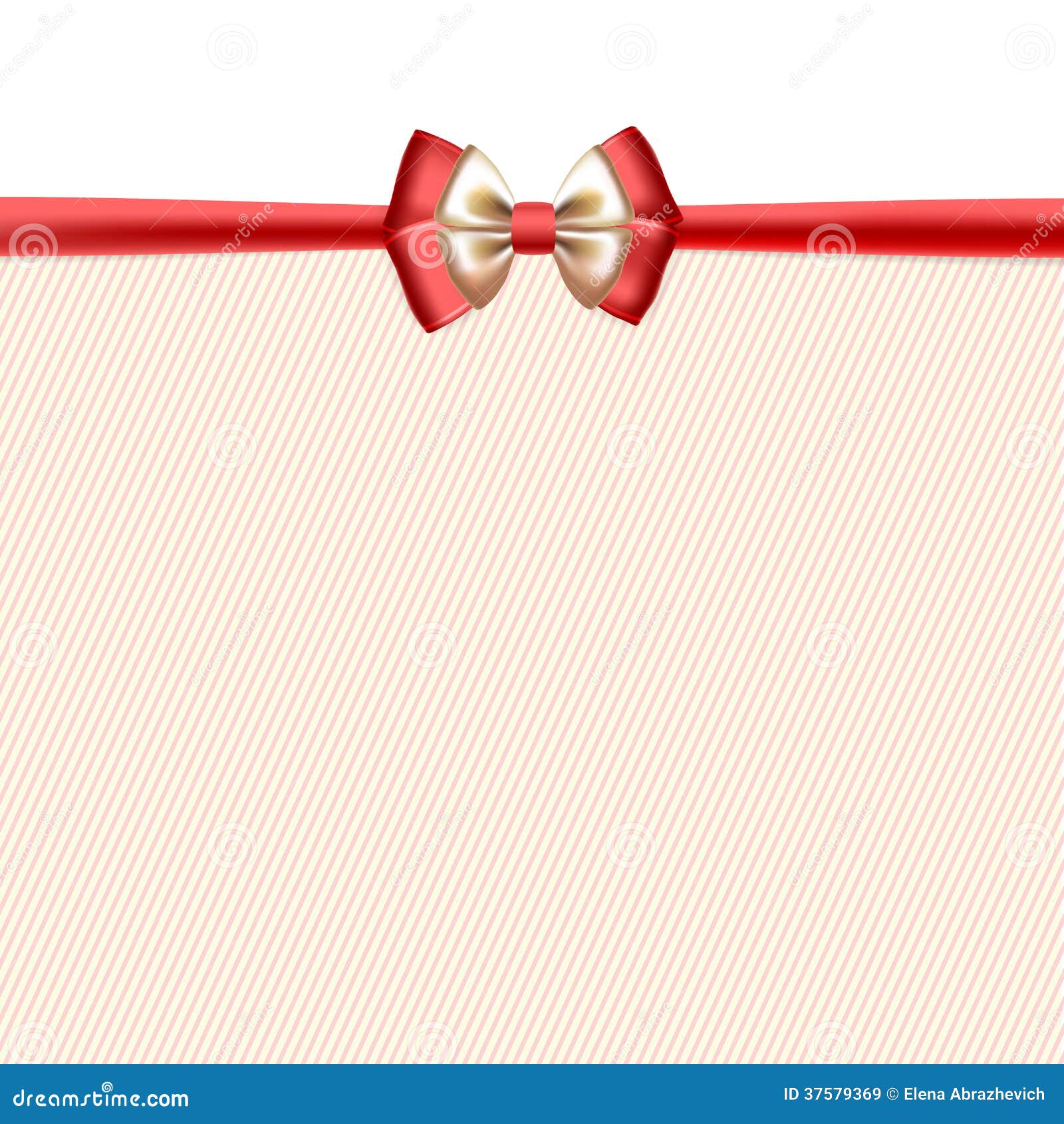 Background with bow stock vector. Illustration of stylish - 37579369