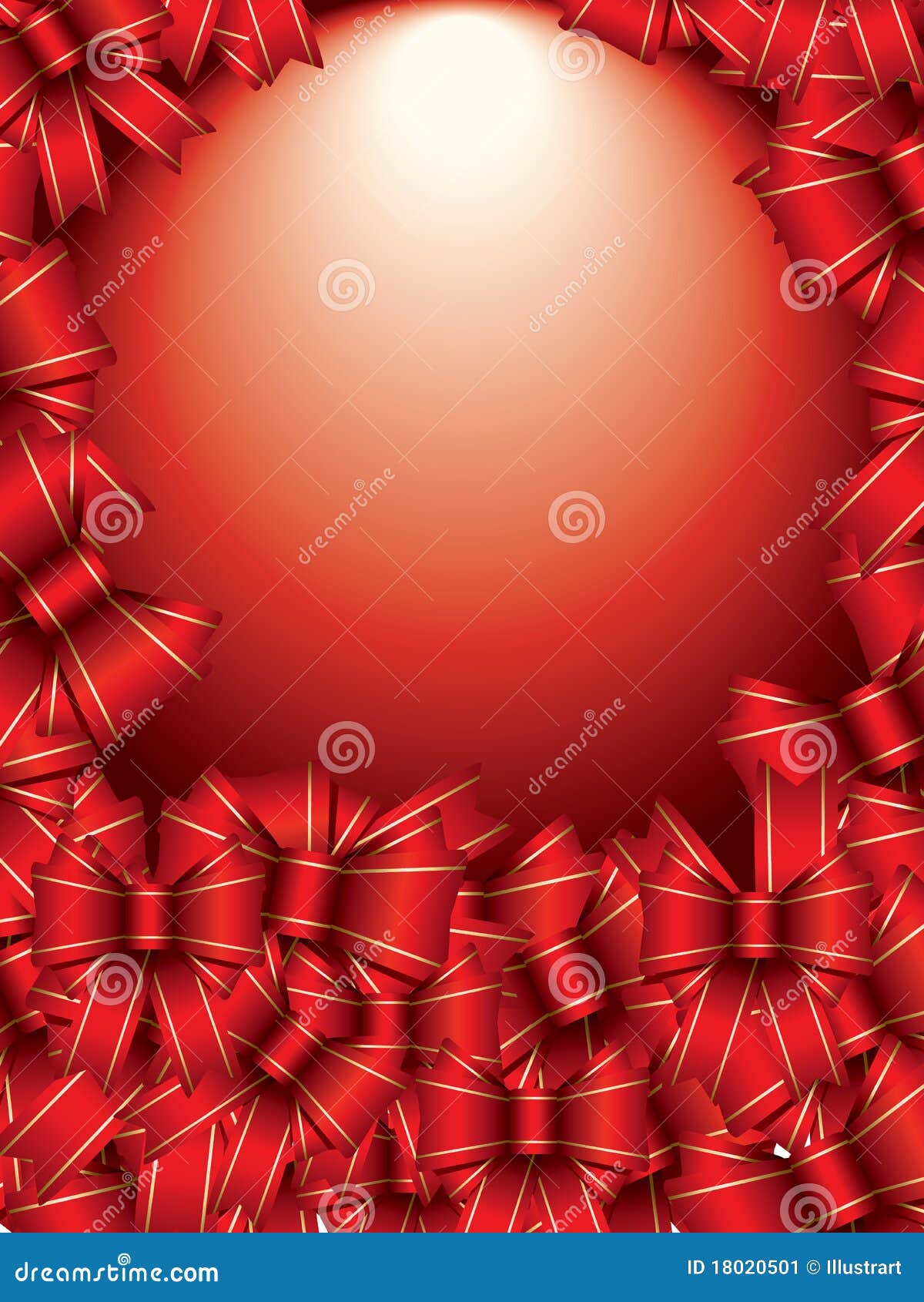 Background with bows stock vector. Illustration of design - 18020501