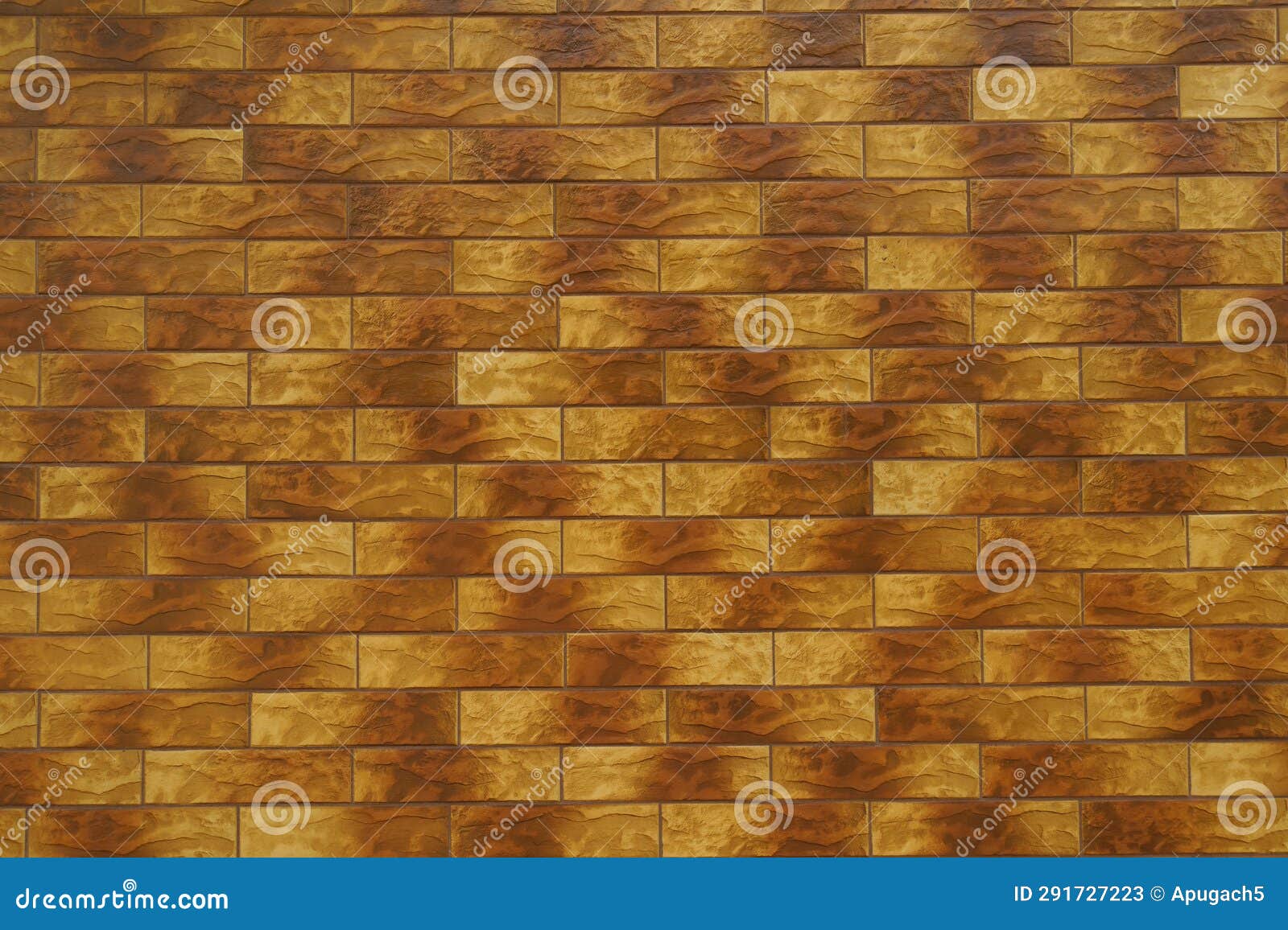 Background - Brick-like Brown Embossed Ceramic Tiles Siding Stock Image ...