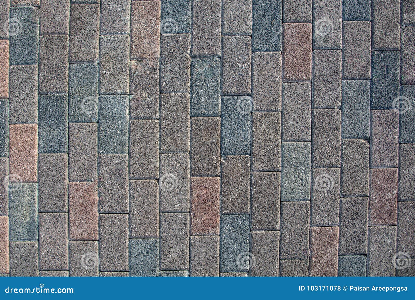 Background Brick Texture Floor Stock Photo - Image of brick, cement ...