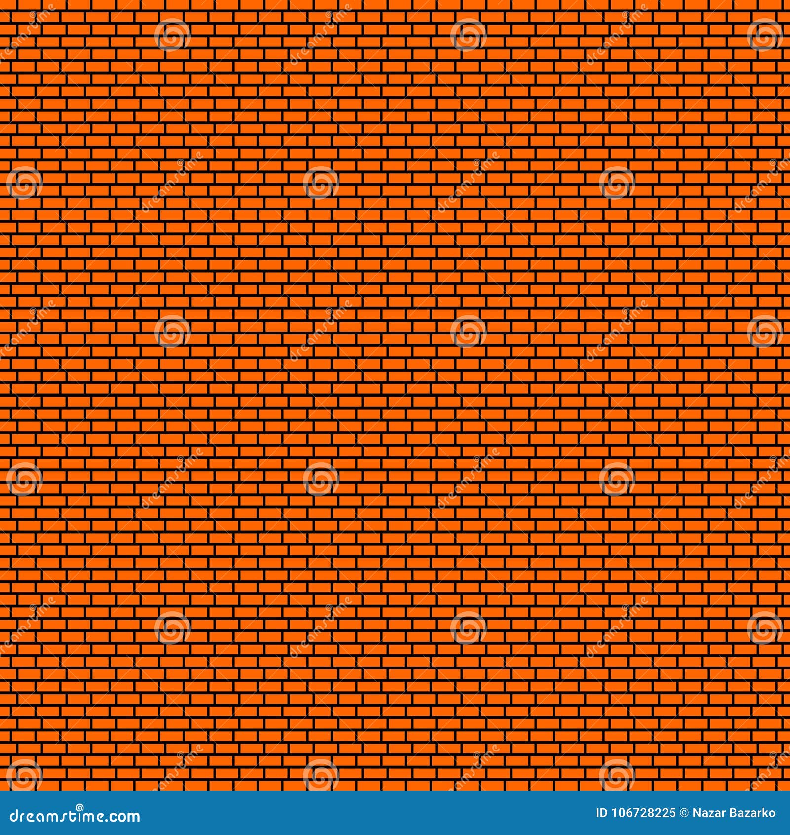 Background. Brick Wall. Template. Vector Stock Illustration ...