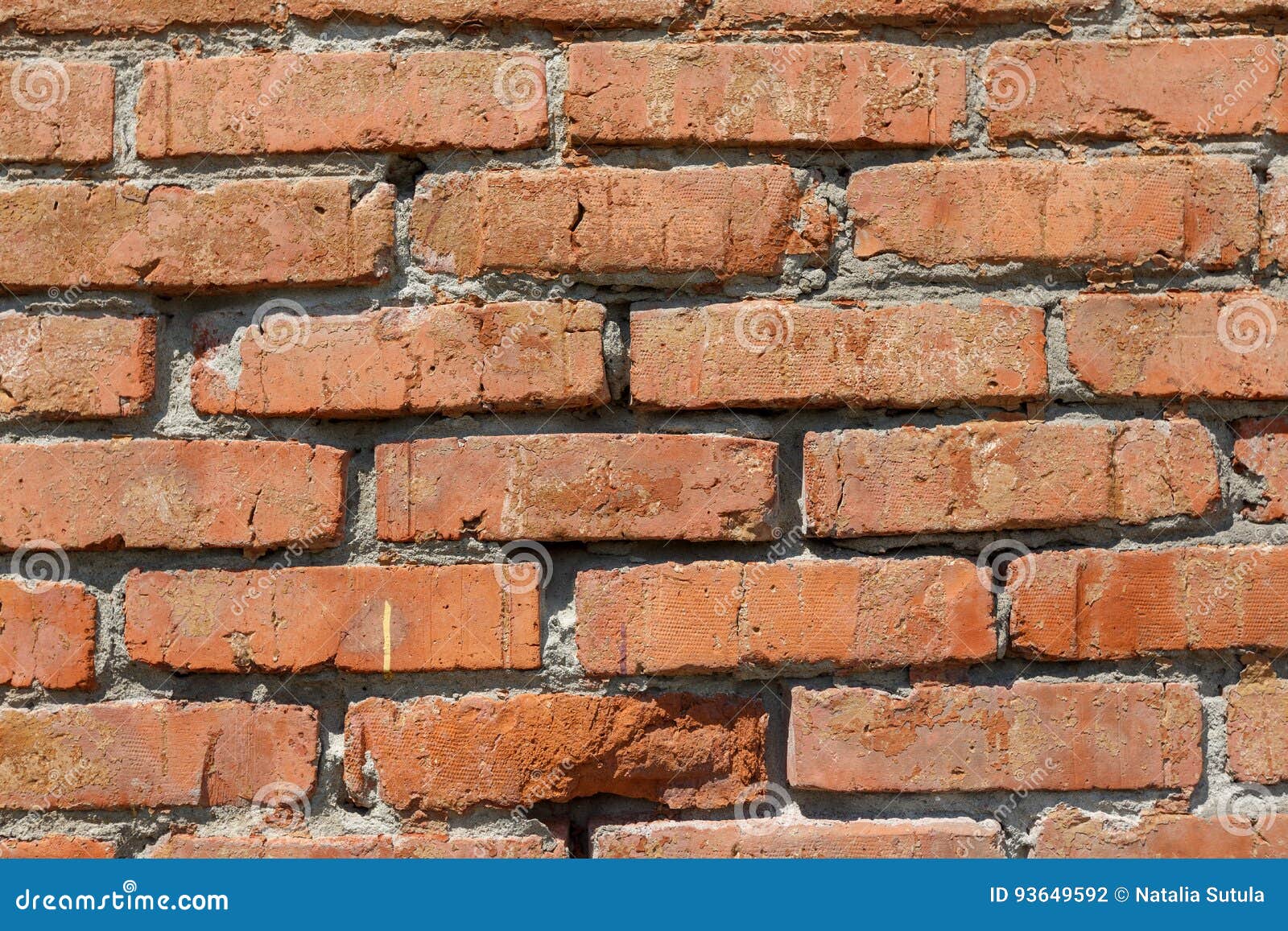 Background. Brick wall stock photo. Image of abandoned - 93649592