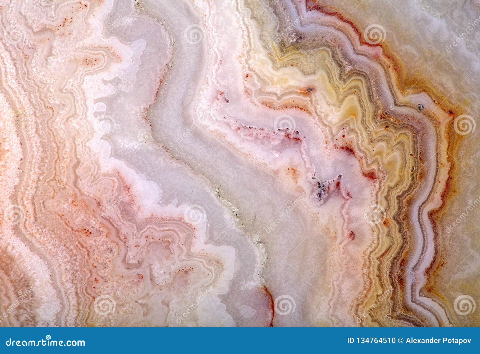 Light Yellow Wave Agate Structure Stock Photo - Image of rock, onyx ...